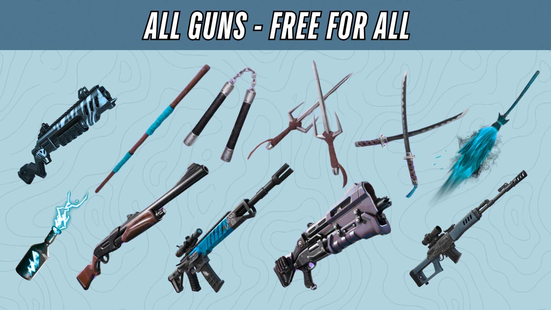 ALL GUNS! 💥 5629-1247-4118 6806-7863-0481 by ghostaurora - Fortnite ...
