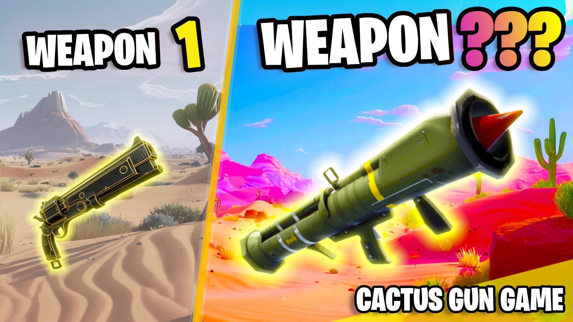 🌵CACTUS GUN GAME 🔫LOVE THE DESERT?🏜️ 2303-4036-9808 by alcystudio ...