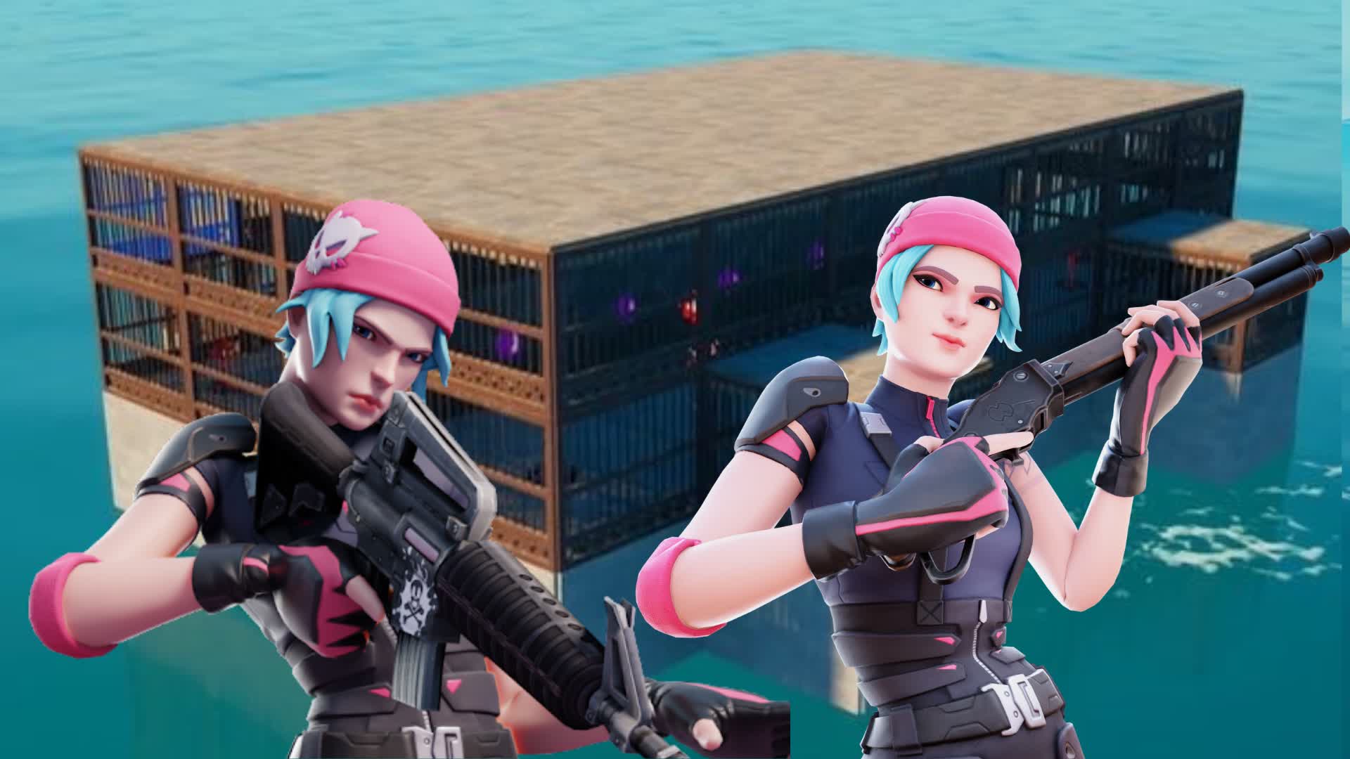 box fight osa the prison 2v2 0345-9054-0427 by osa26 - Fortnite ...