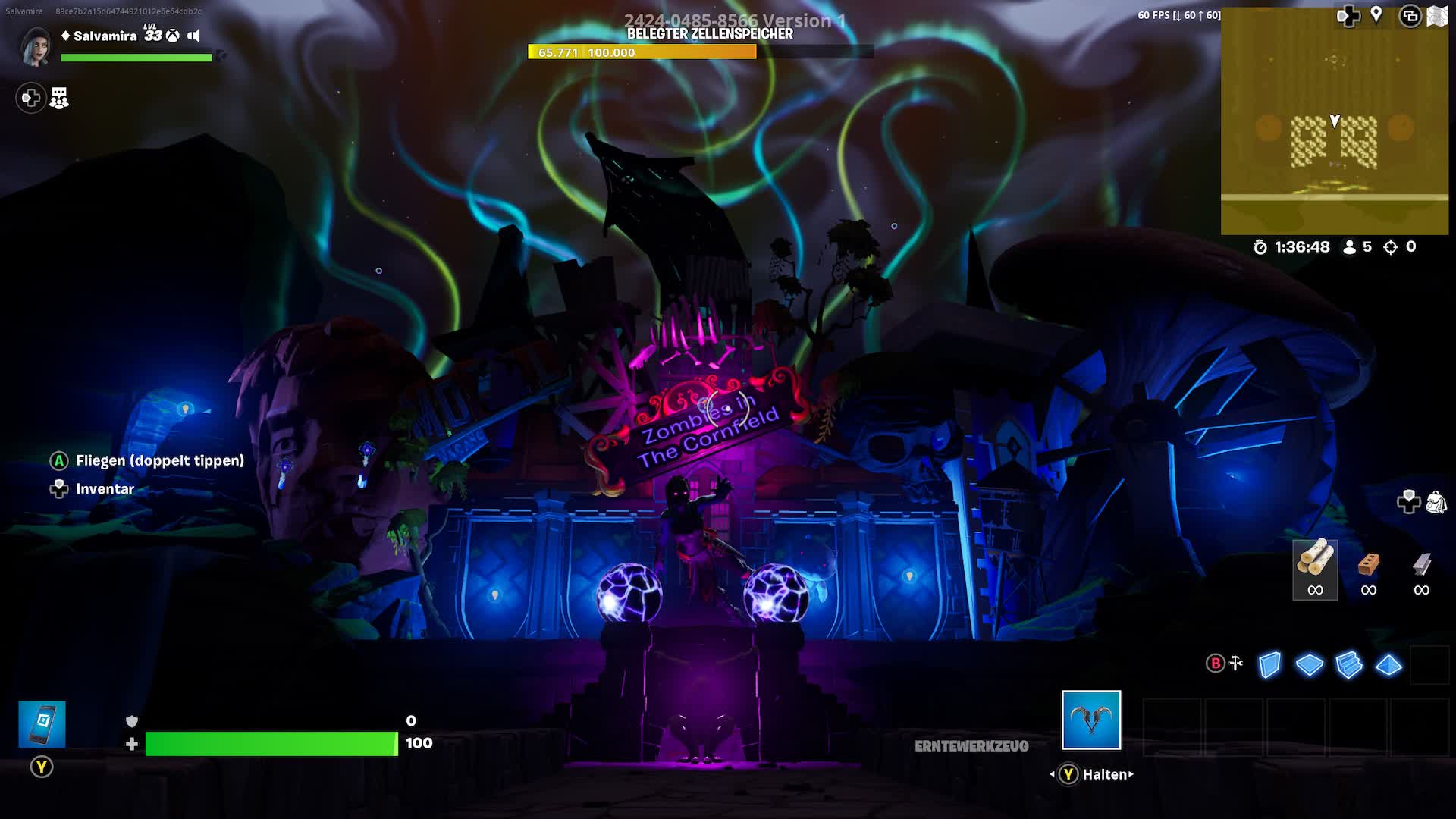 🎃Zombies in the Cornfield🎃 2424-0485-8566 by salvamira - Fortnite ...