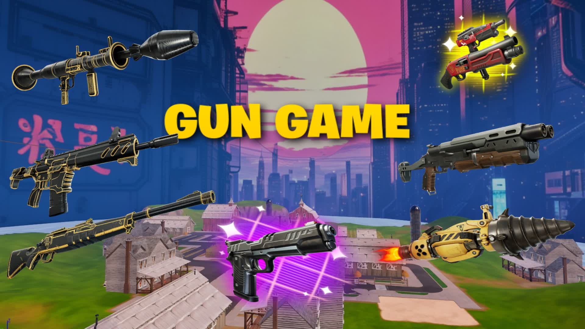🌾 GUN GAME ANARCHY ACRES 🔥 2589-2850-6937 by ironydev23 - Fortnite ...