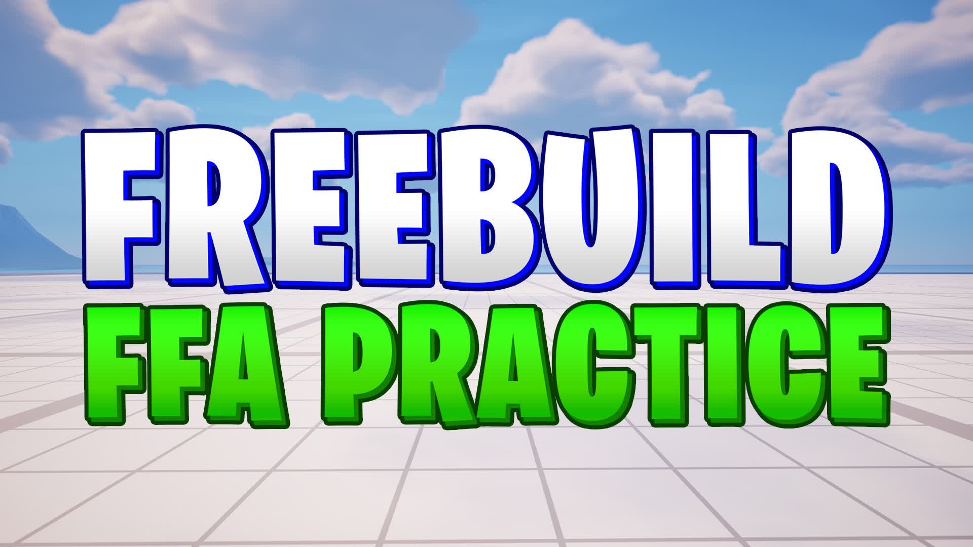 FREEBUILD MAP EDIT TRAINING 📝 0149-6684-1826 by skyz38 - Fortnite ...