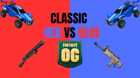 Red vs Blue (CLASSIC) 9216-9781-5737 by mr_villager - Fortnite Creative ...