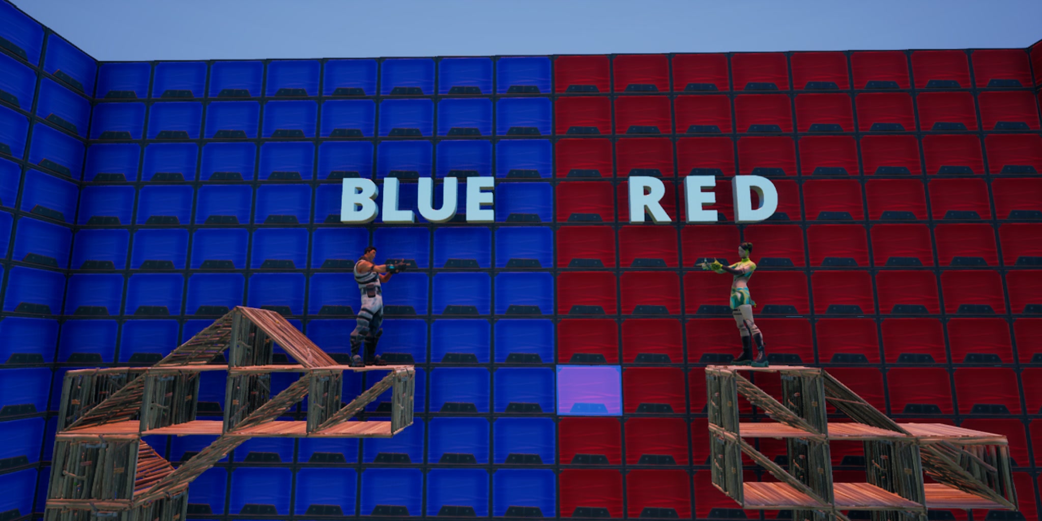 Red vs Blue (CLASSIC) 9216-9781-5737 by mr_villager - Fortnite Creative ...