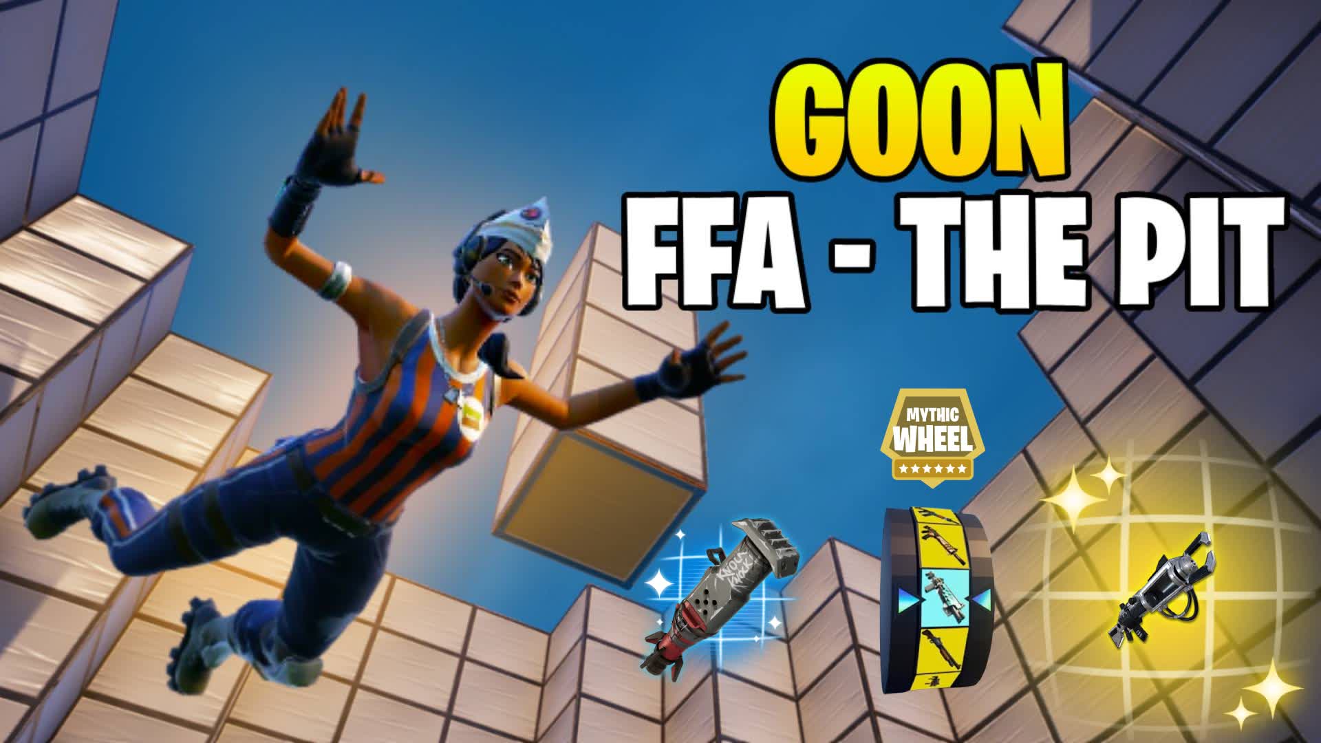 GOON FFA - The Pit 🔥 8424-6866-7370 by donpatron - Fortnite Creative Map Code - Fortnite.GG