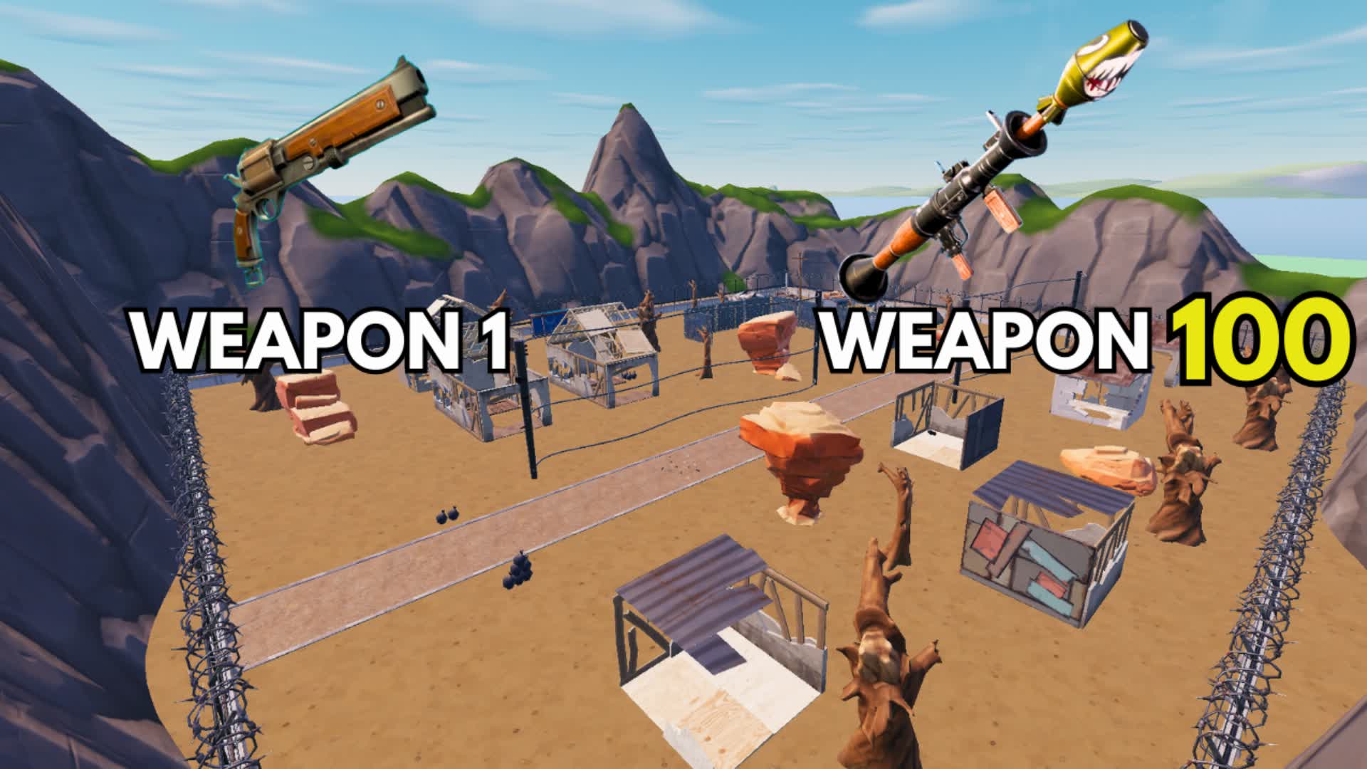 THE SLUMS - GUN GAME 8025-2266-3798 من ابتكار potsy - Fortnite