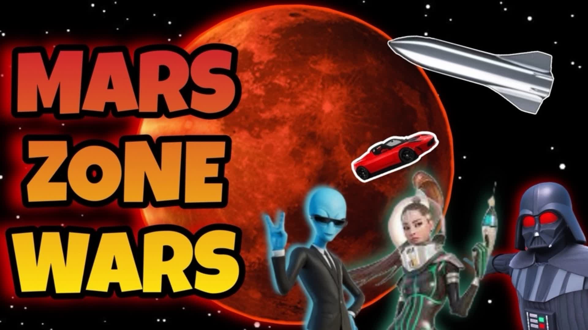 TILTED ON MARS! ZONE WARS! 7296-2161-0800 by itscodie - Fortnite Creative Map Code - Fortnite.GG