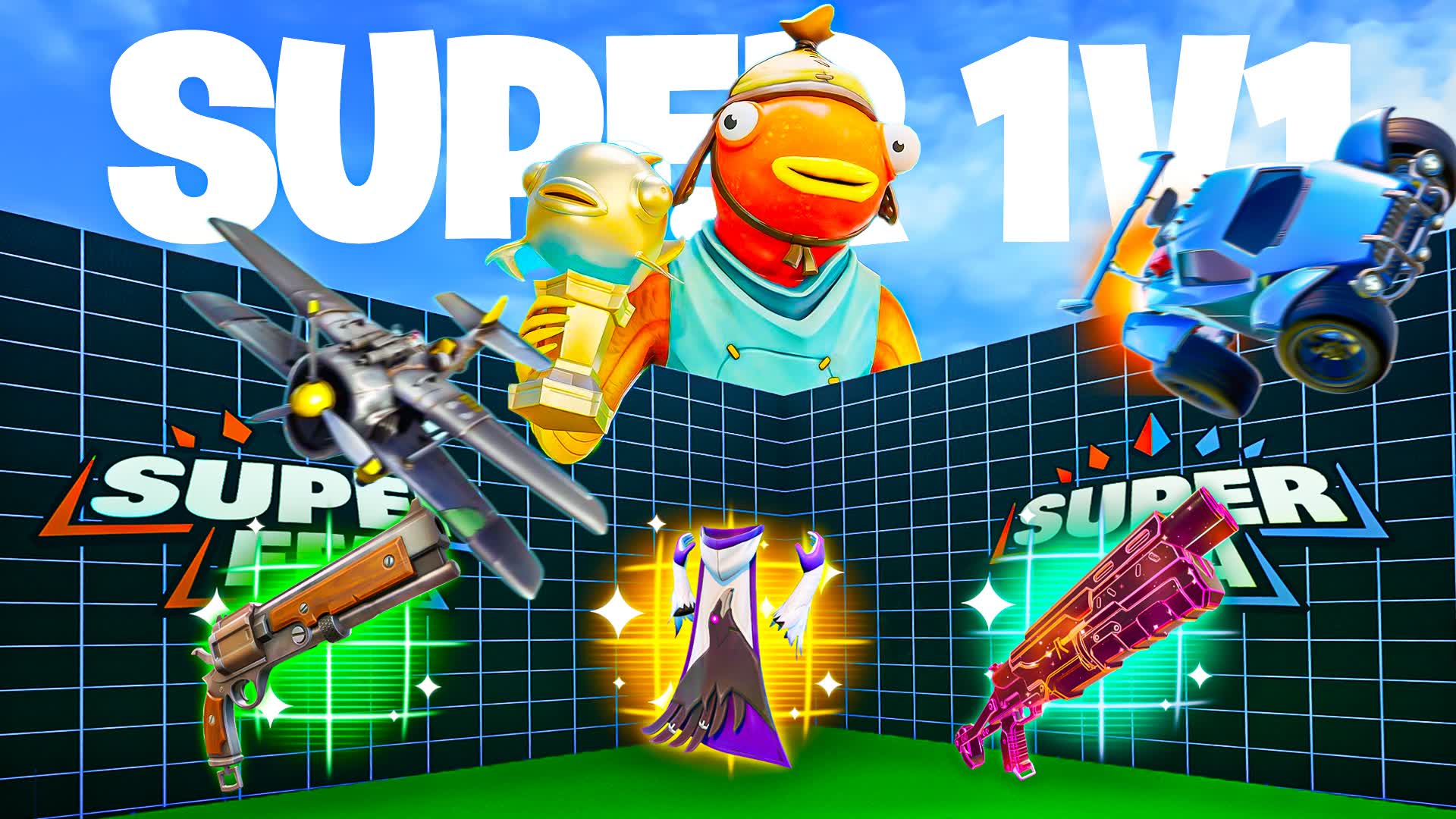 1V1 SUPER FFA - قتال حرّ 5024-1849-6717 by pollo.gg - Fortnite Creative ...