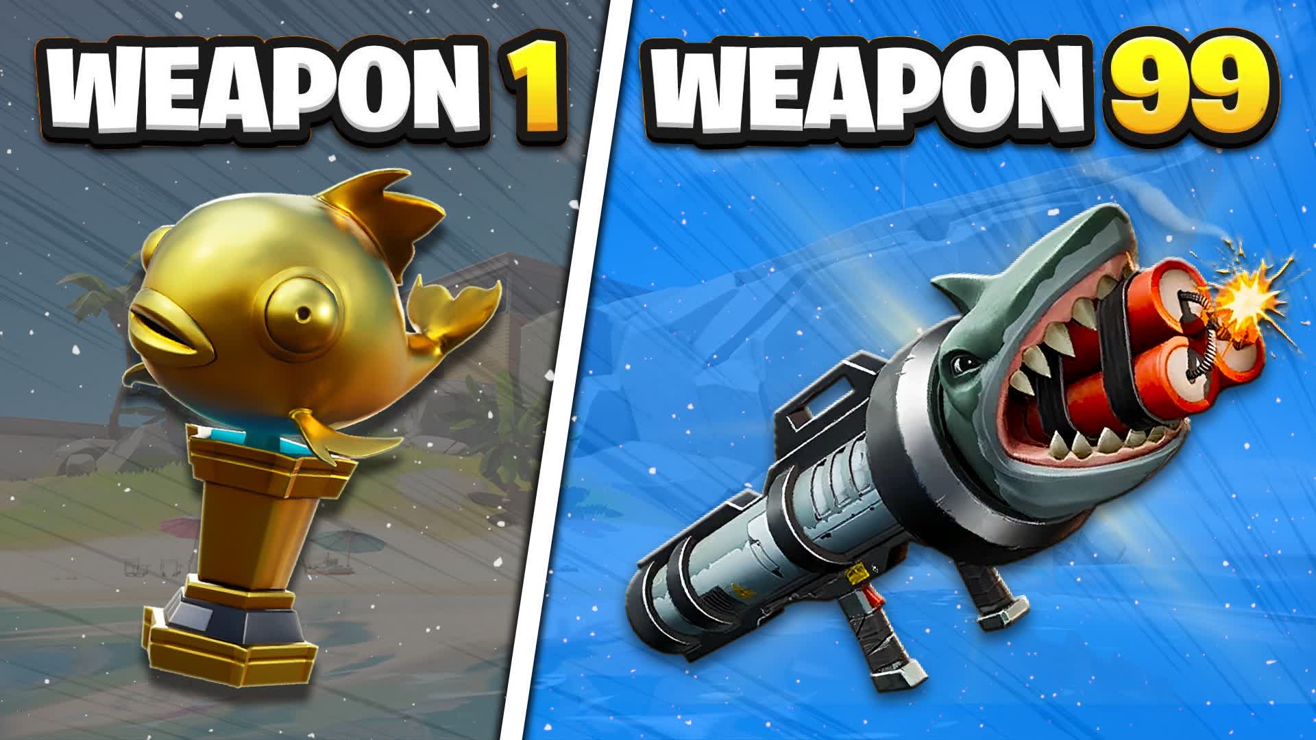 🦈 THE SHARK GUN GAME ONE SHOT 2845-1204-9330 by master.r - Fortnite ...