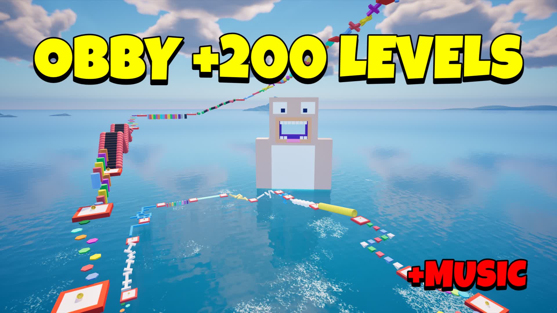 🌈 OBBY +200 LEVELS 🌈 3537-9334-2090 by cx2 - Fortnite Creative Map Code ...