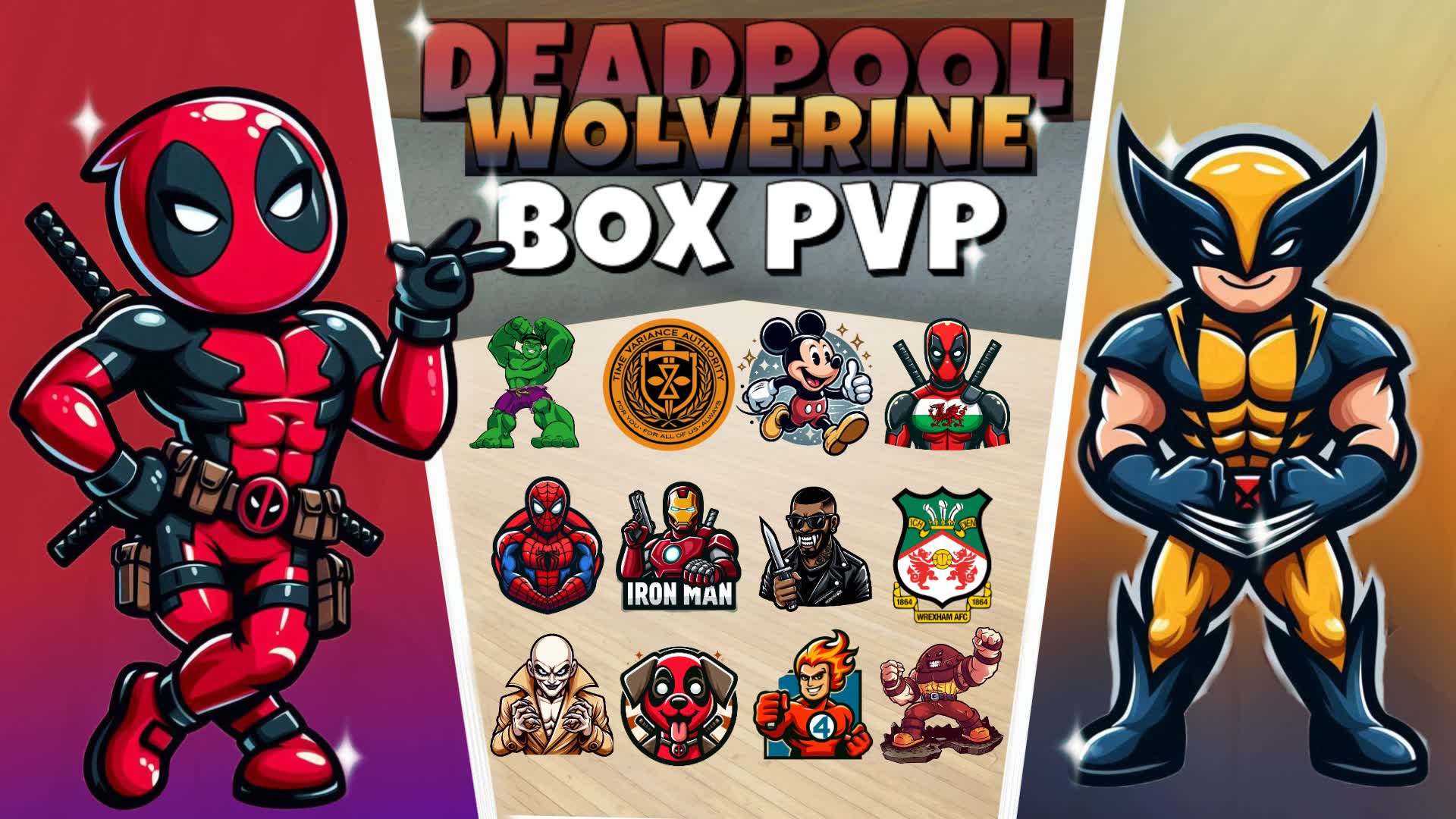 DEADPOOL WOLVERINE BOX PVP📦 8960-9448-7834 by syzygy - Fortnite ...