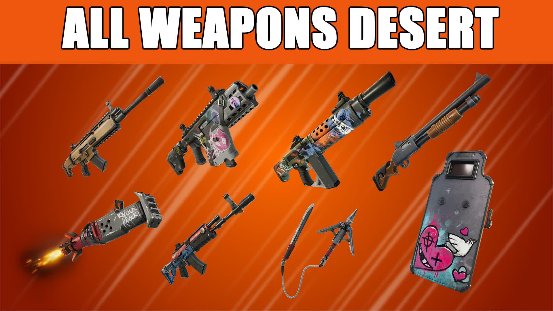ALL WEAPONS DESERT 8760-8094-6071 by vgo - Fortnite Creative Map Code ...
