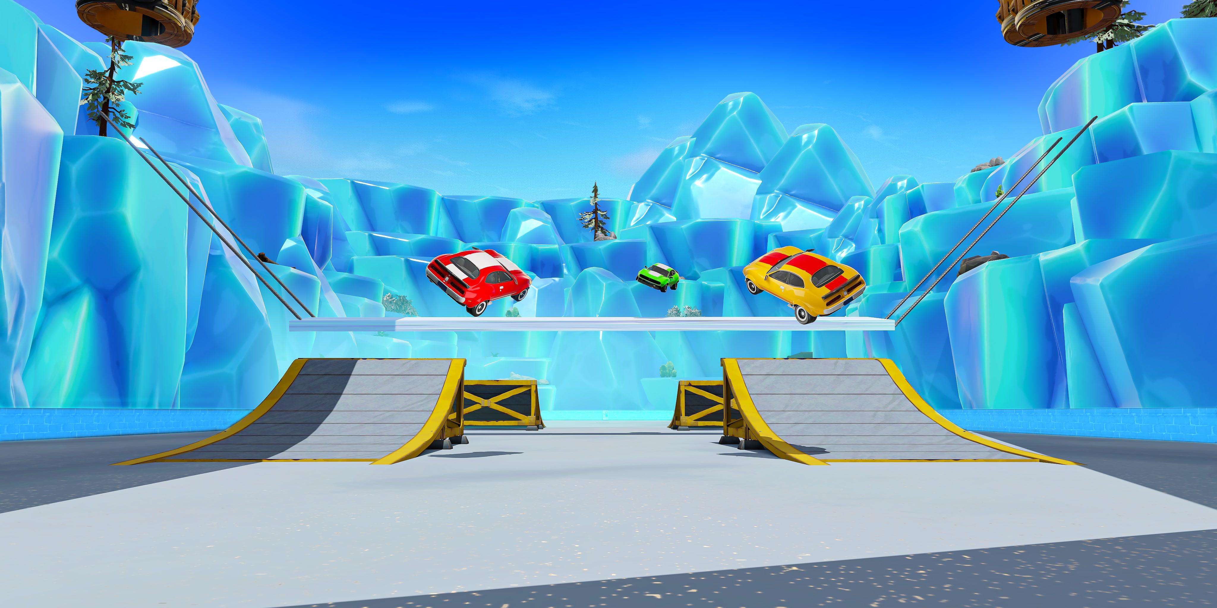 Crazy Winter Rockets VS Cars Reload 4397-2971-8587 by 2xvoid - Fortnite ...