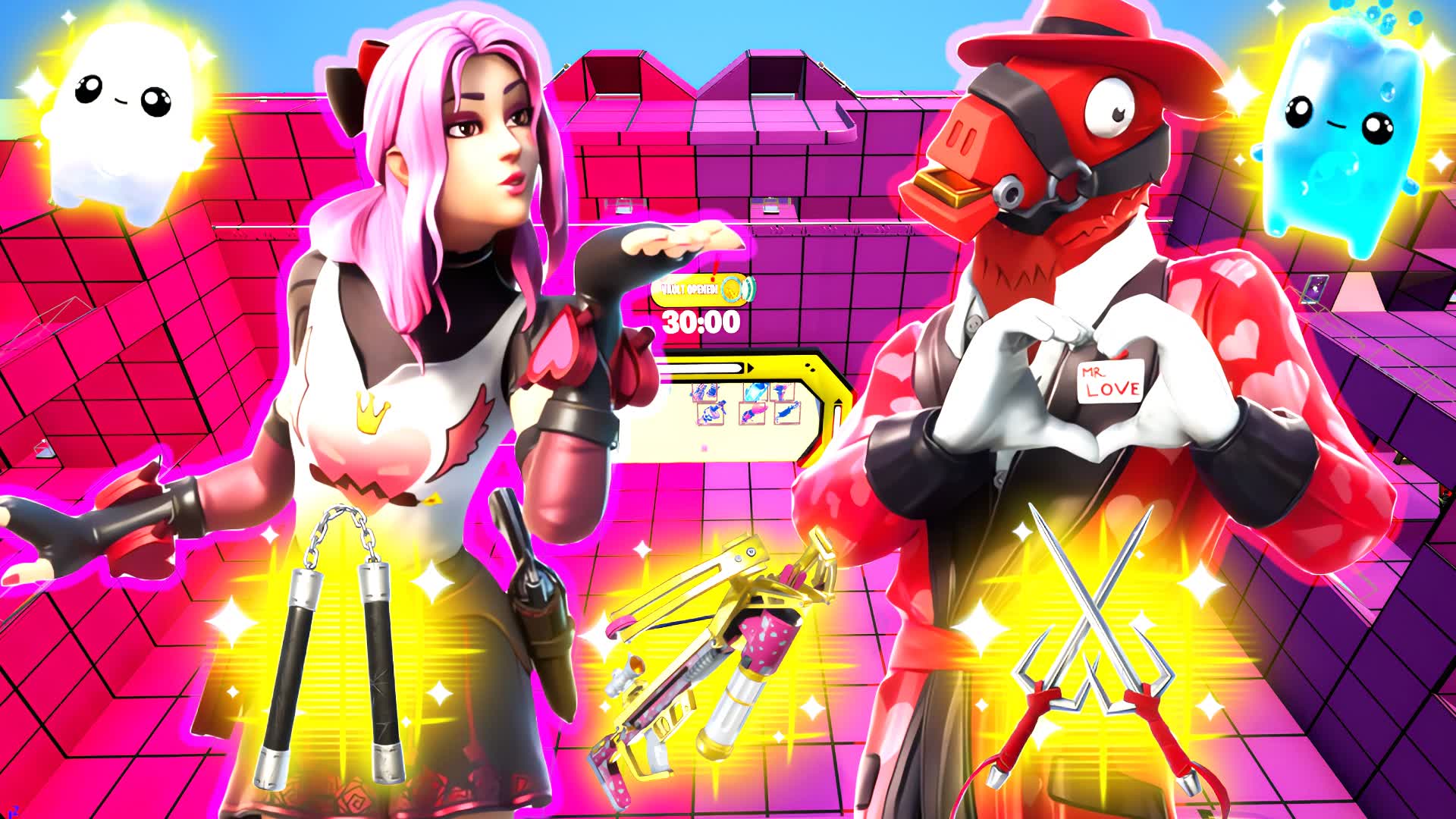 LOVE COMBAT - TMNT - VALENTINE 💗 . 9784-0813-1802 by rabie - Fortnite ...