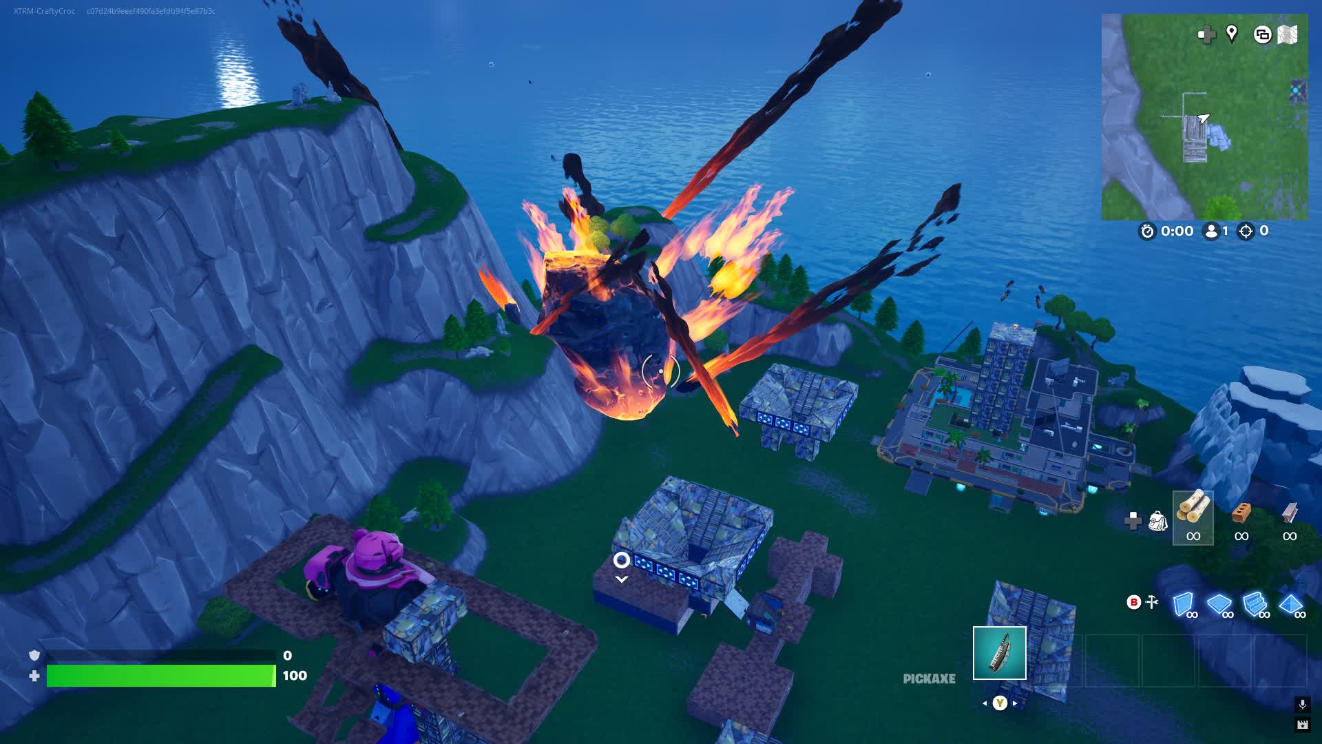 crazy island battle 7444-3684-9719 by craftycroc - Fortnite Creative Map Code - Fortnite.GG