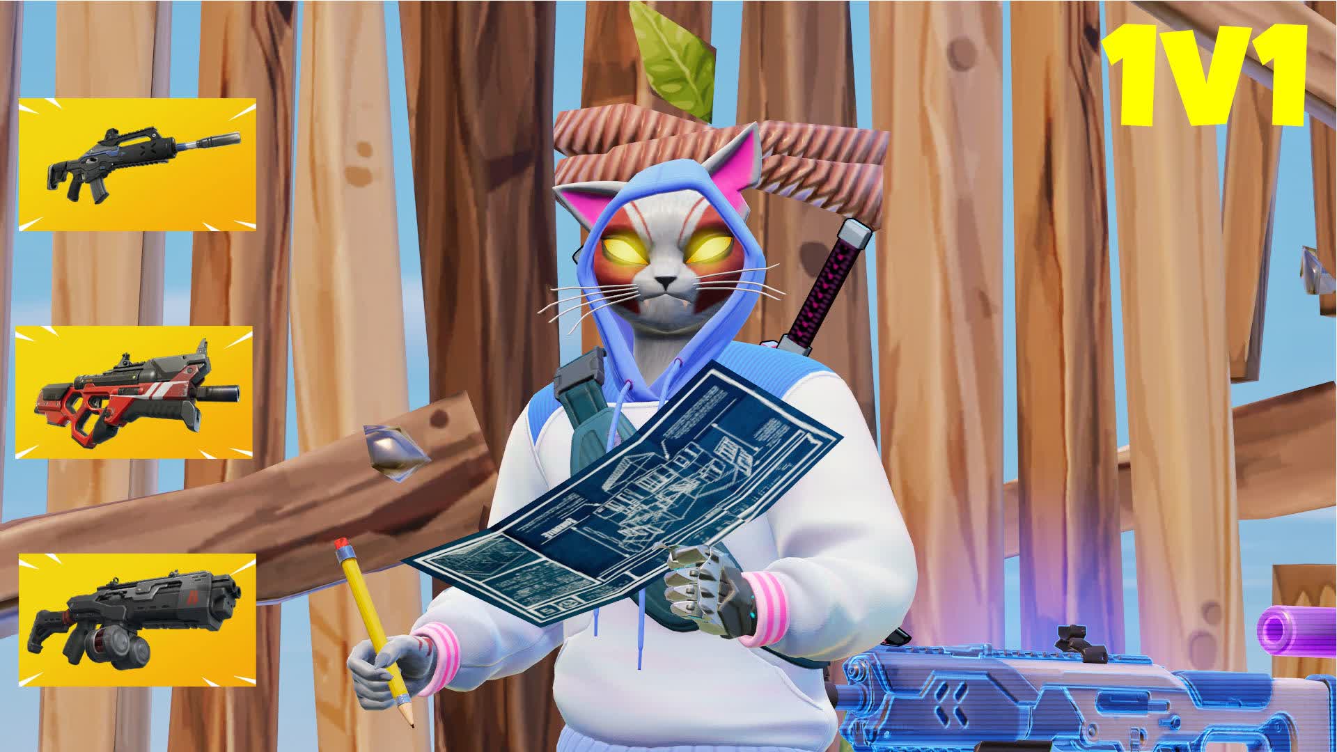 1v1 Build Fight! Chapter 6 Weapons 9452-6027-5424 by hnp7 - Fortnite ...