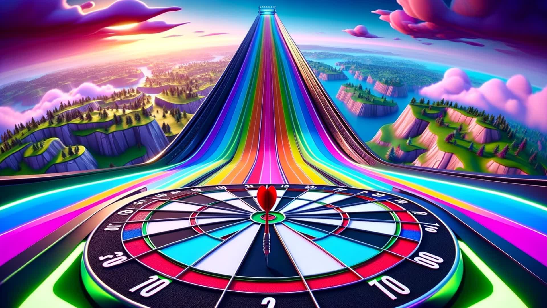 Mega Ramp 🎯Bullseye🎯 3984-3250-5491 by kingjames - Fortnite Creative ...
