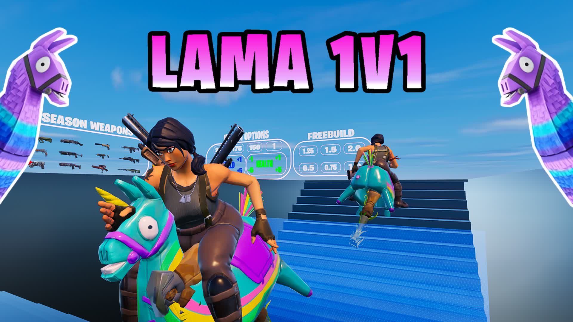 Lama 1v1 Build Fight 5275-7603-2615 by noga.fn - Fortnite Creative Map ...