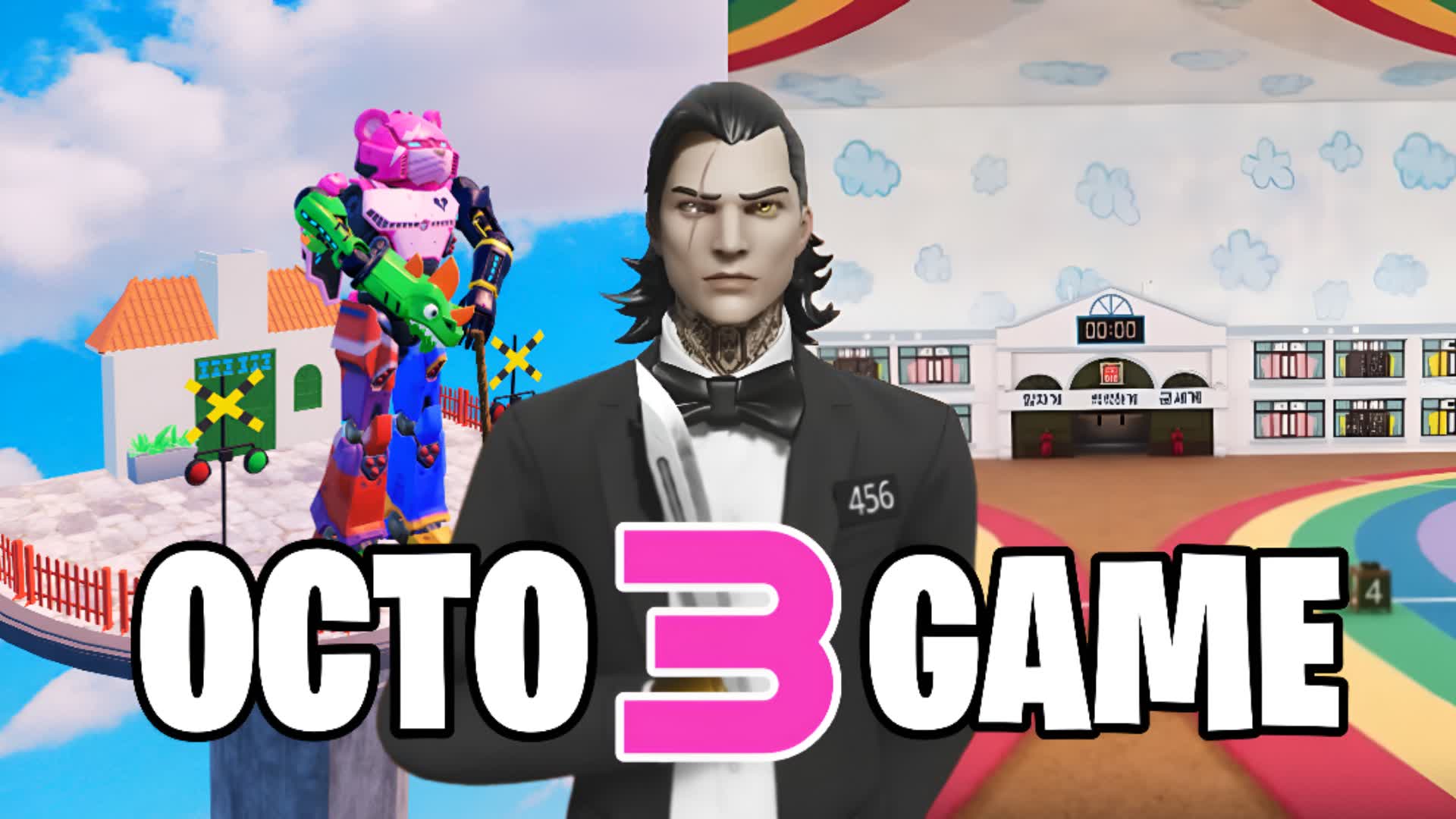 OCTO GUN GAME - ONE SHOT 문어 게임 6671-7386-9160 by f-bo - Fortnite