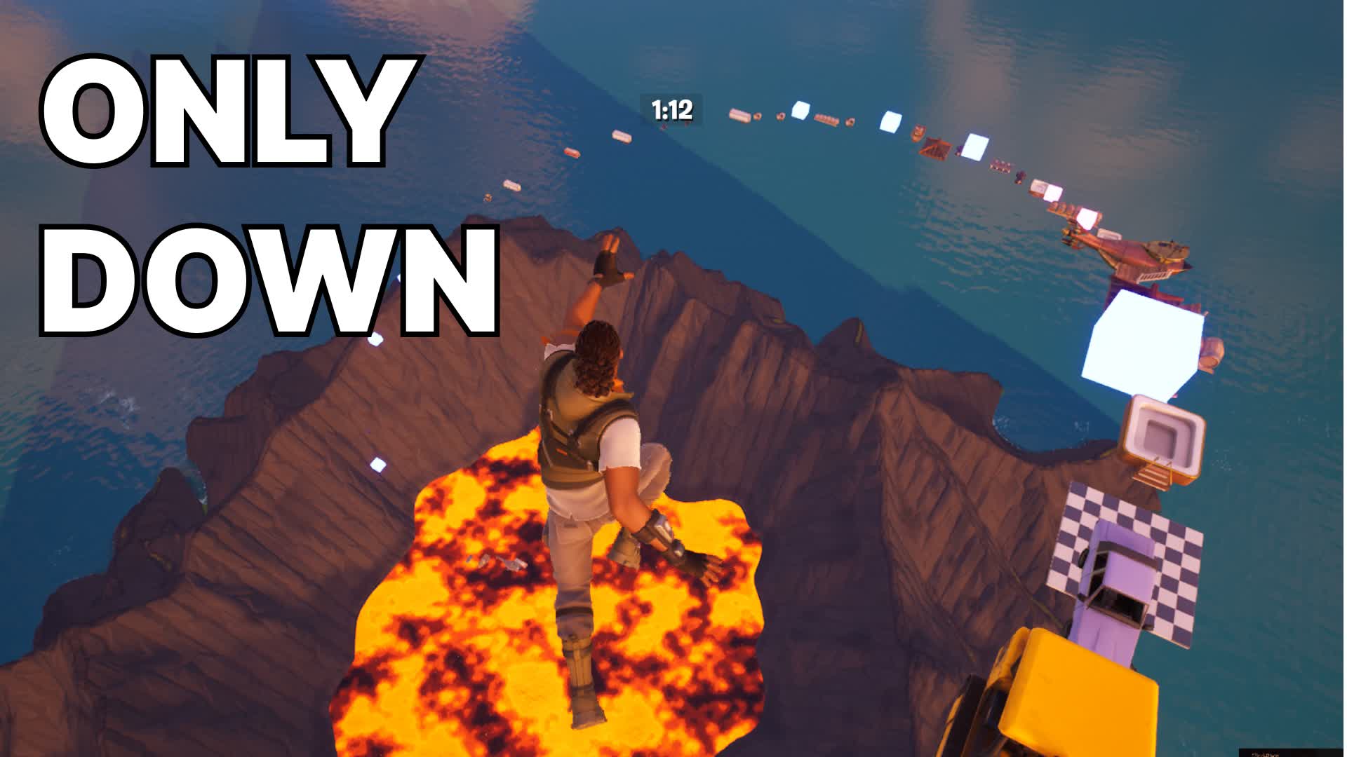 OnlyDOWN - LAVA 2745-9710-3714 by triviatroy - Fortnite Creative Map Code - Fortnite.GG