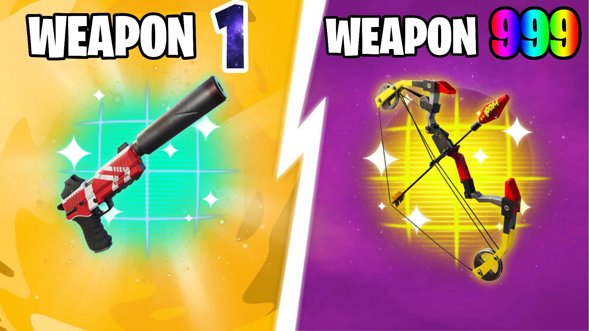 🎯🔫 RAINBOW TOWN GUN GAME ONE SHOT🔫🎯 4491-6471-0093 by robkojesef - Fortnite