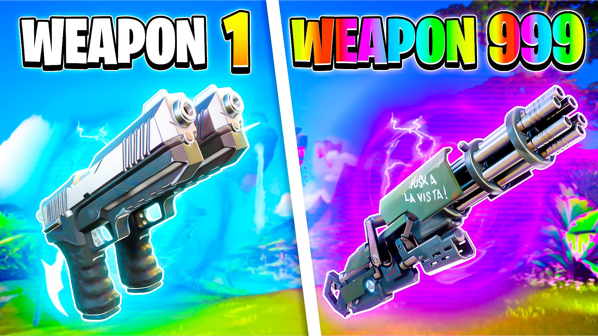 SUPER GUN GAME 😎 ONE SHOT 🔫 6422-0383-4964 di ripperprox - Fortnite