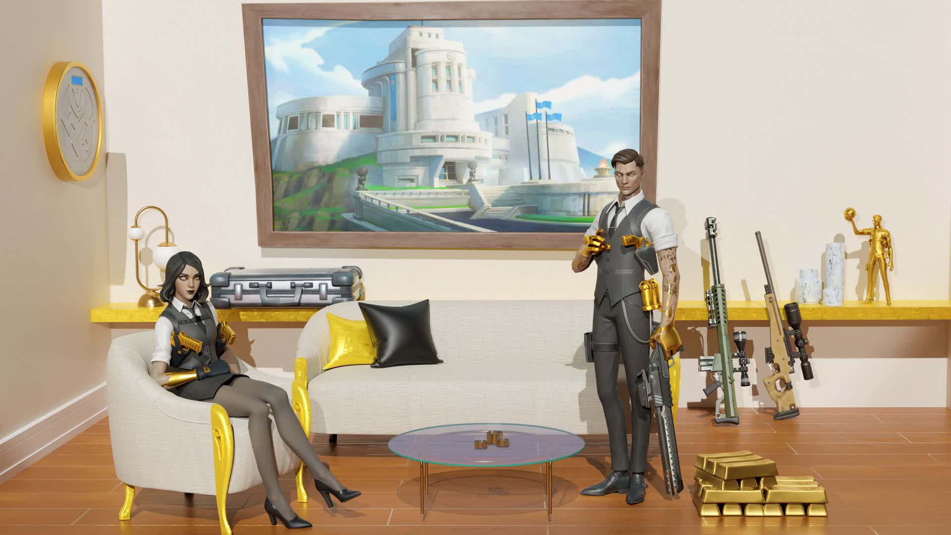 Snipers vs Runners - Midas Apartment 8882-3414-9384 by Eudyn - Fortnite.GG