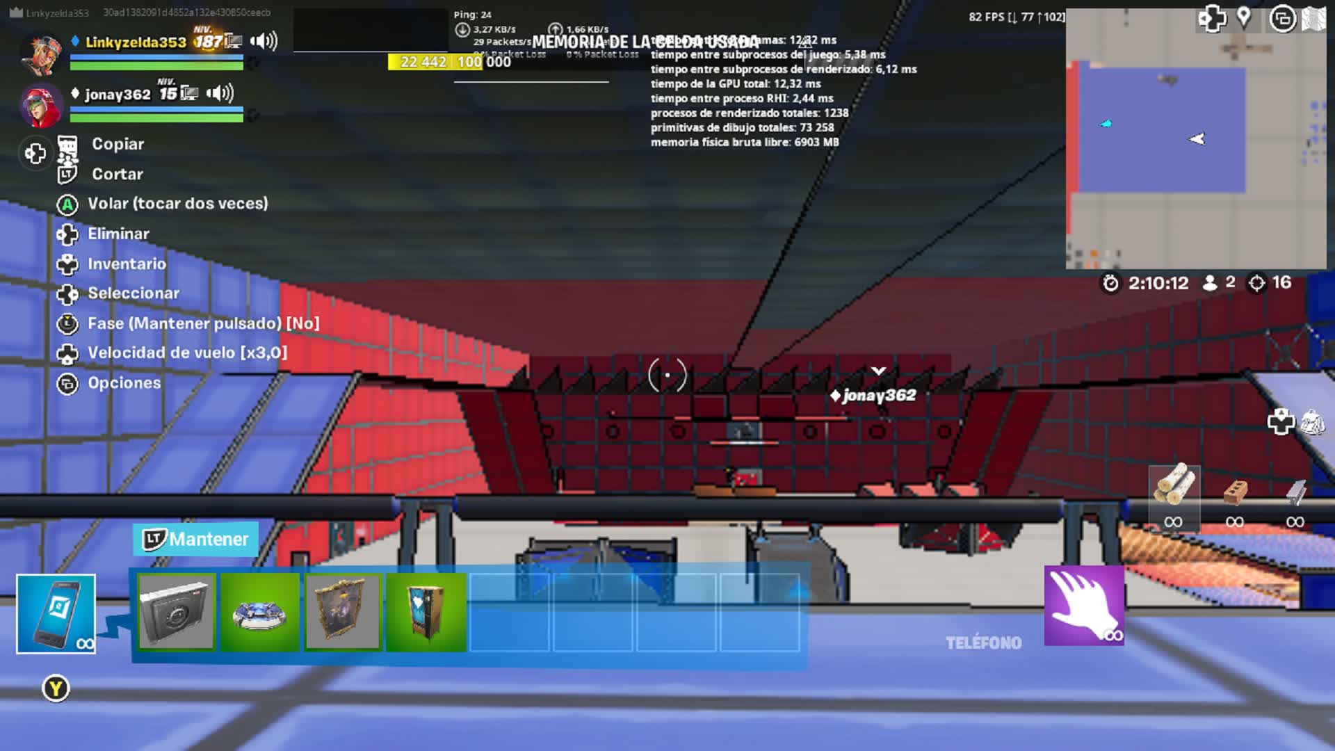 red vs blue 2059-2510-4872 by darwin-fortnite - Fortnite Creative Map ...