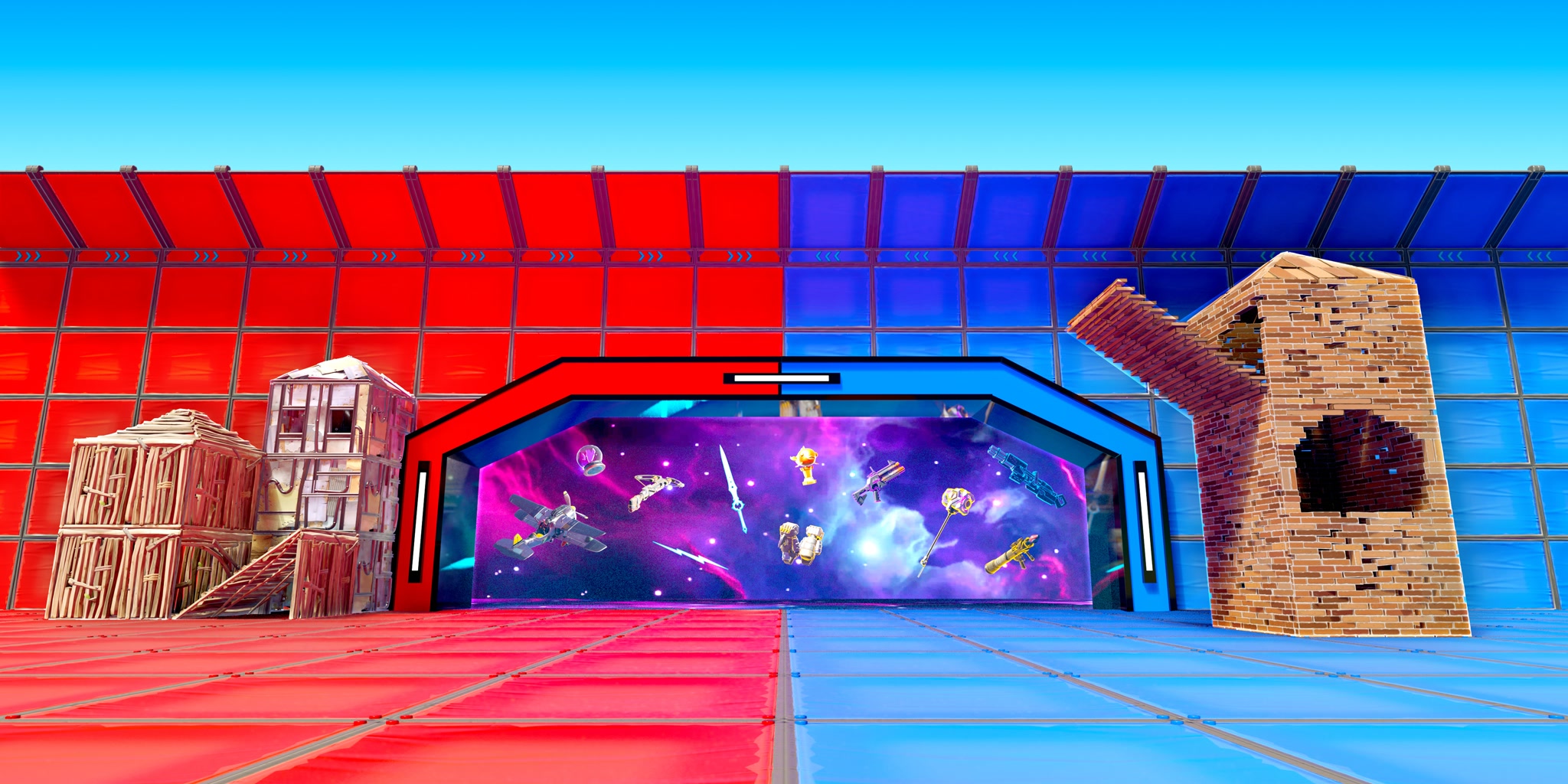 WIN RED VS BLUE 🔴🔵 8132-7677-6959 by juicepack - Fortnite Creative Map Code - Fortnite.GG