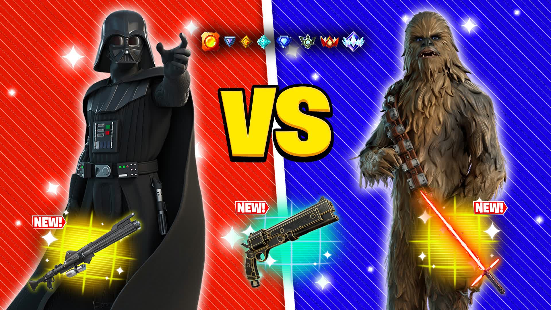 ⭐DARTH VADER VS CHEWBACCA🔴RED VS BLUE🔵 6843-4702-6606 by aguszq ...