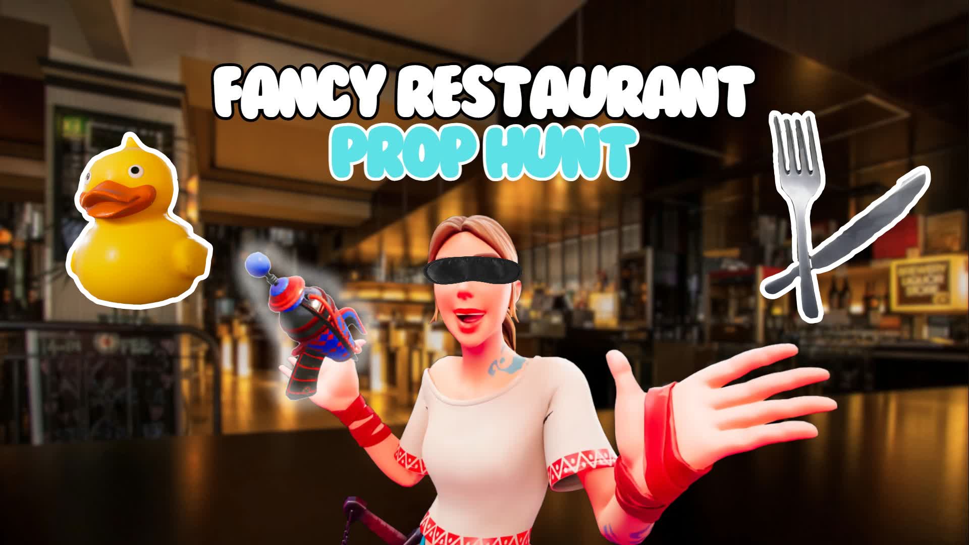 FANCY RESTAURANT PROP HUNT🍔 4408-6544-6479 by simondj - Fortnite ...
