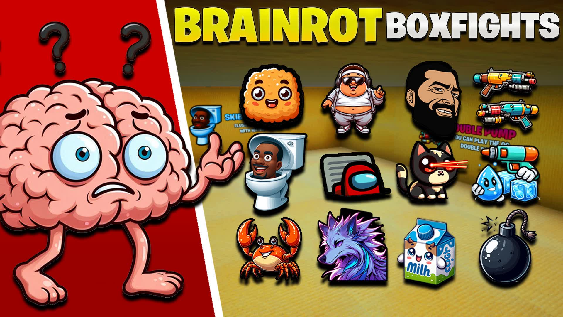 🧠 INSANE BRAINROT BOXFIGHTS 📦 1880-7282-9175, de chelofn — Fortnite