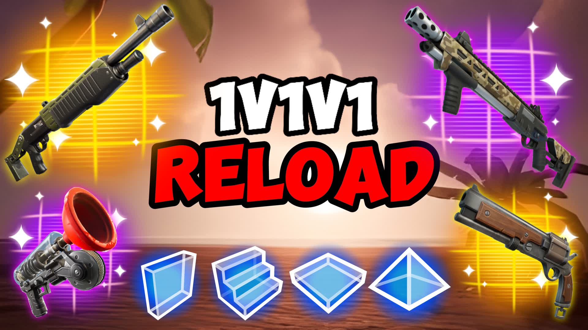 1V1V1 RELOAD 2V1 DESERT SOLO 9633-3188-3897 by rf7 - Fortnite Creative ...