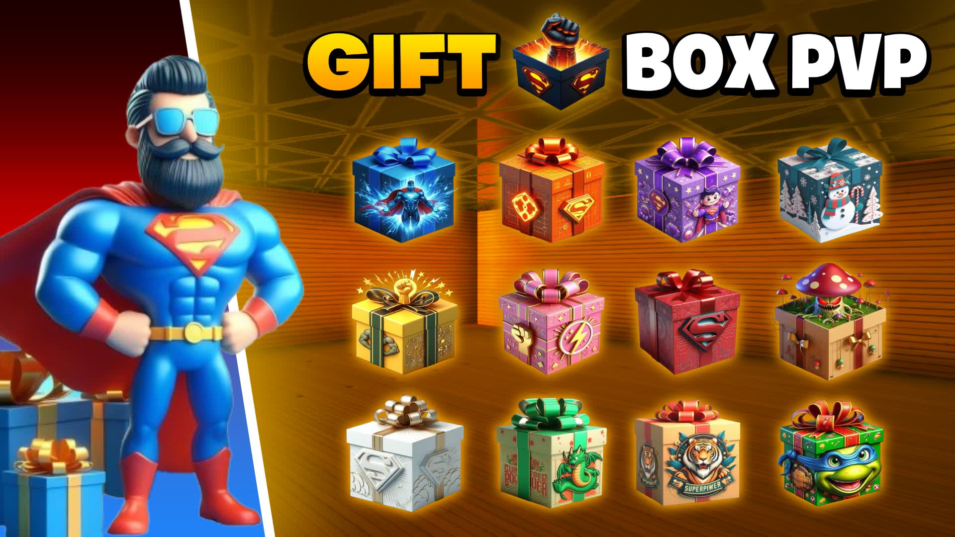 🎁 GIFT BOX PVP 📦 1941-4031-0274 by sanbero - Fortnite Creative Map Code ...