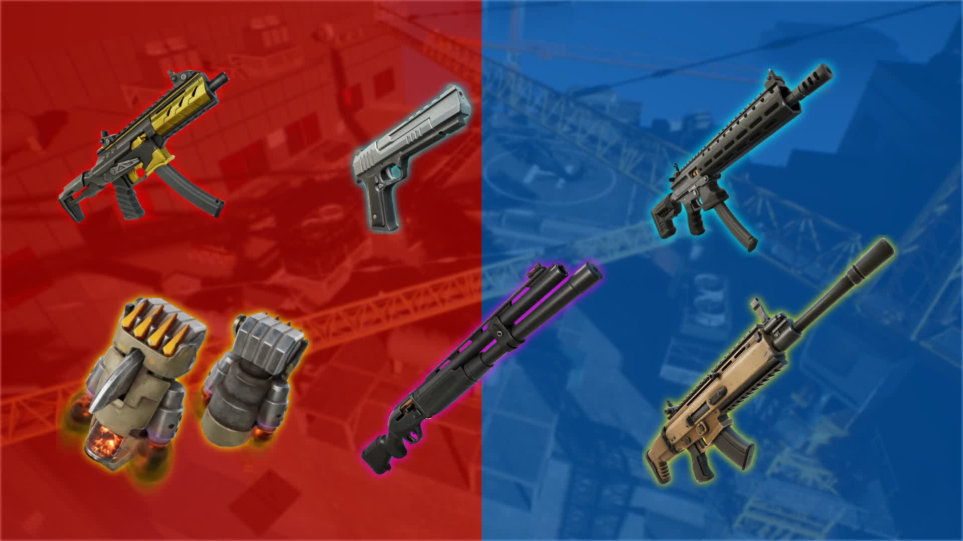 KILLSTREAK RED VS BLUE 🔴🔵 8438-3678-5857 by seymour - Fortnite