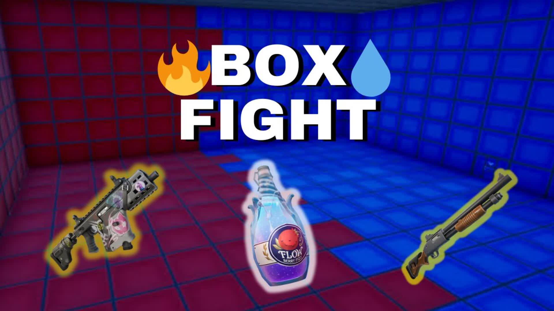 💧RED VS BLUE BOX FIGTH🔥 5140-0139-4560 من ابتكار victor34 - Fortnite