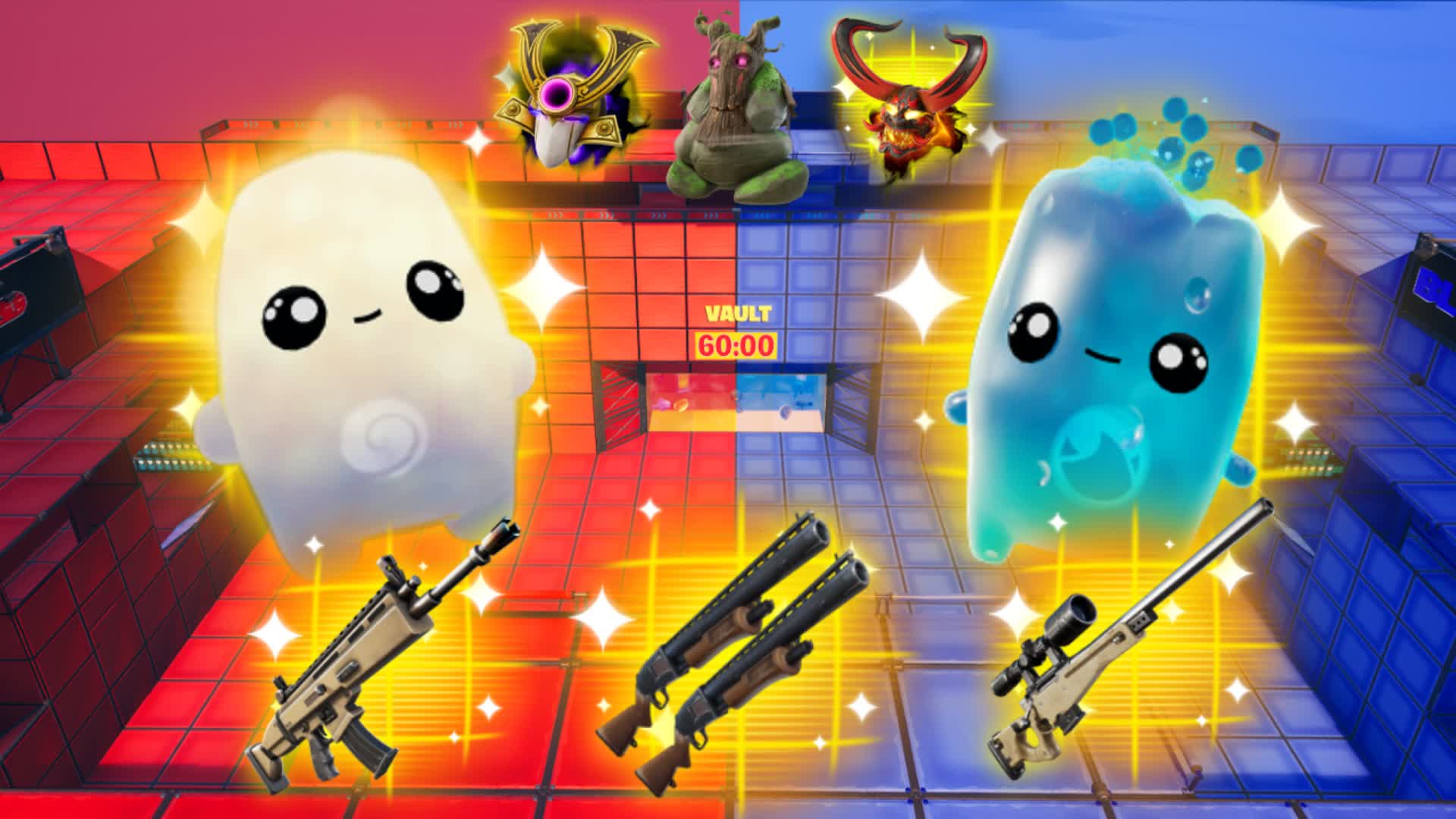 😊 SPRITE RED VS BLUE HEROES 🔴🔵 1233-4279-3395 by exr1y - Fortnite ...