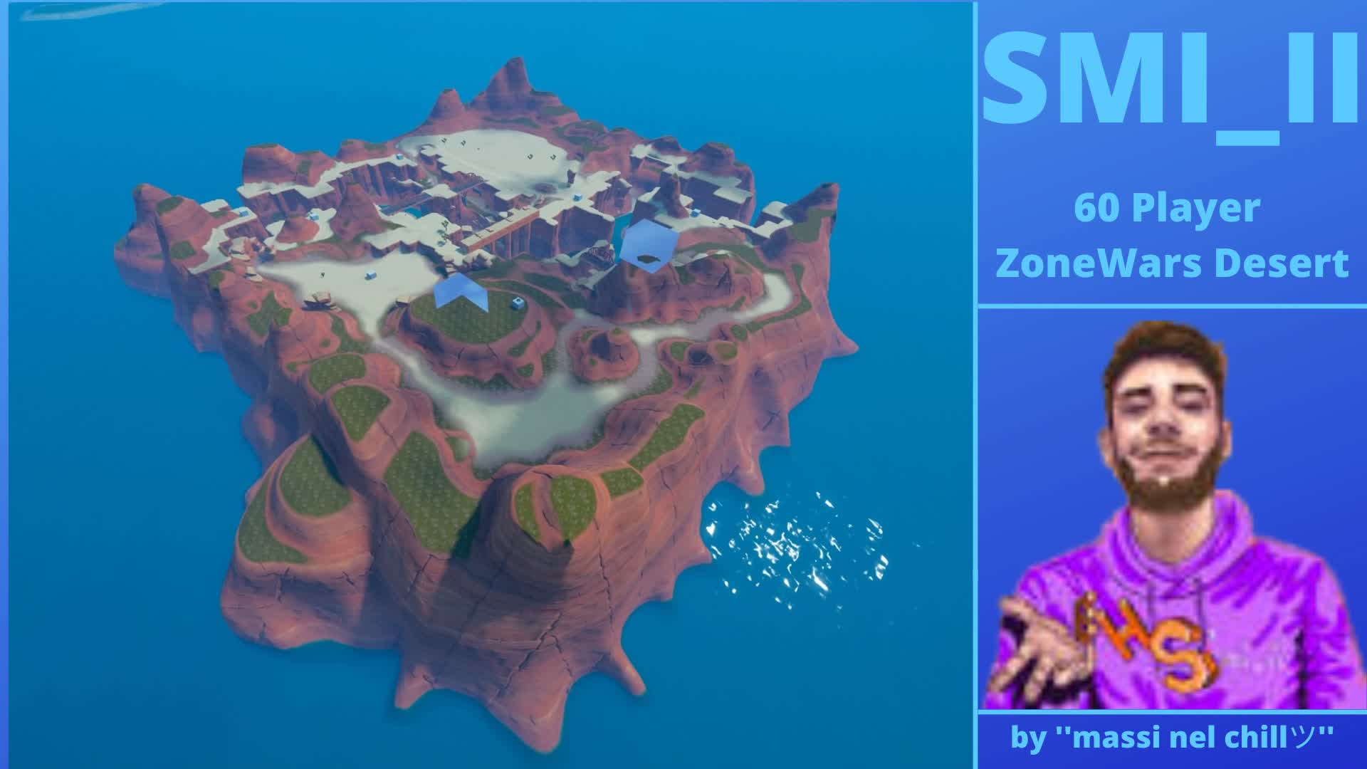 TRIO ZONE WARS 60 PLAYER - SMI_II 1645-2545-0243 by massi nel chillツ - Fortnite Creative Map ...