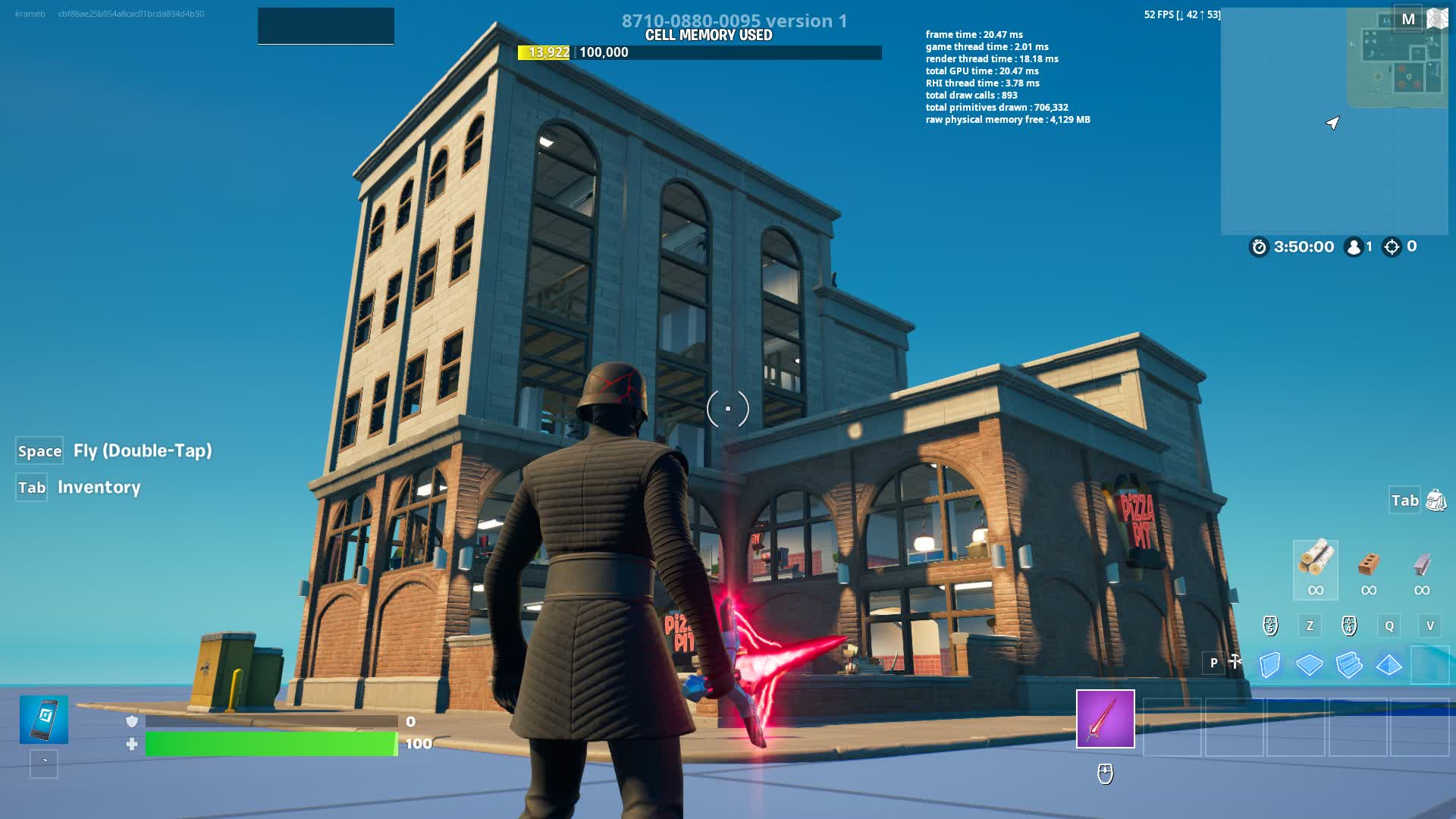 The Block 2.0 Template Restaurant 8710-0880-0095 by krameb - Fortnite.GG