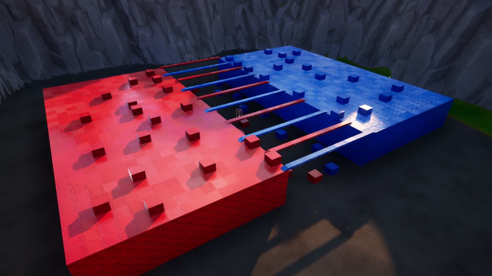 Red Vs Blue Brick Base 0643 2874 2023 By Tequillatacos Fortnite Creative Map Code Fortnitegg