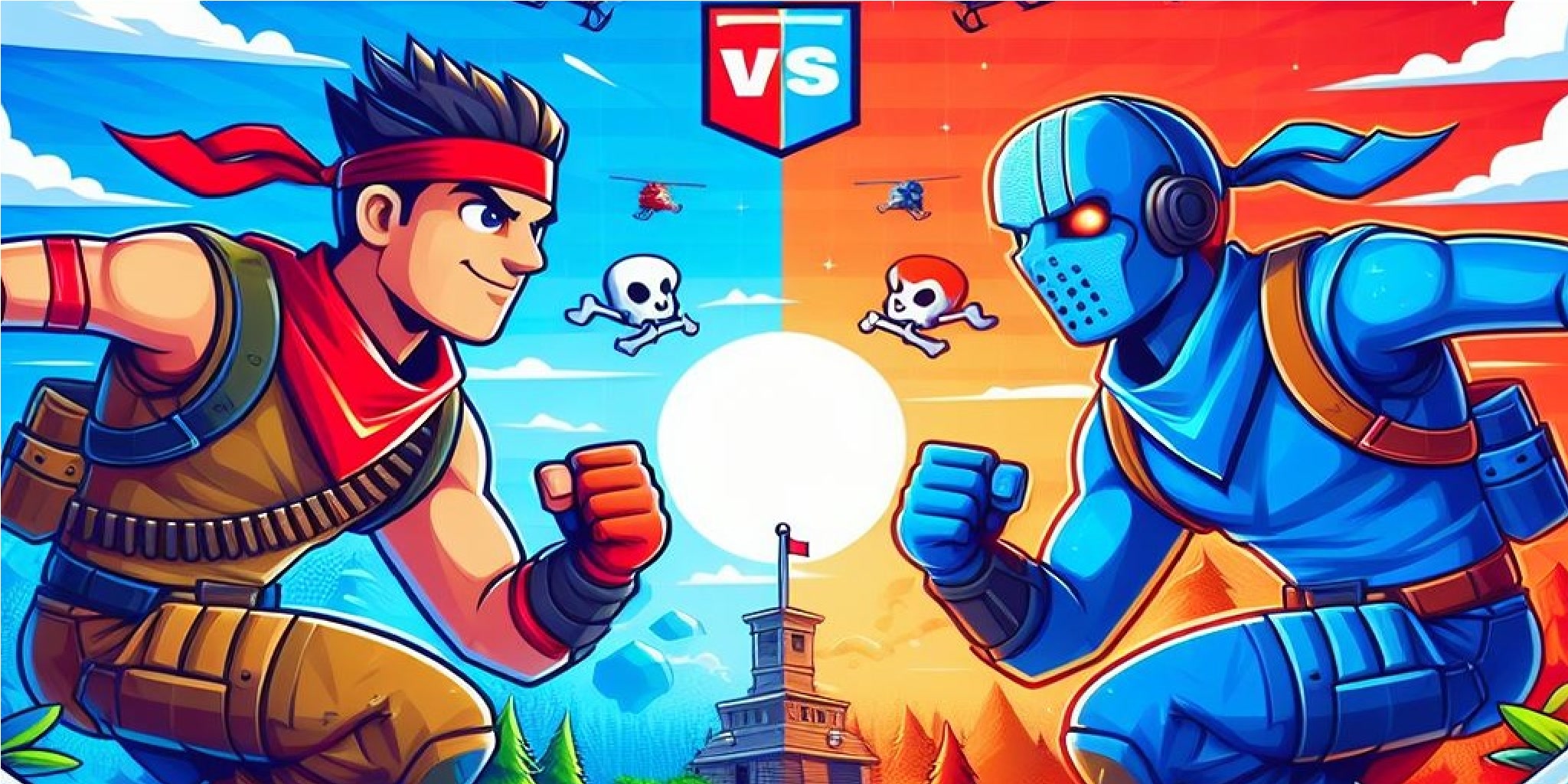 DOUBLE RED VS BLUE 🔴🔵 (NEW) 1602-0535-6094 by junit - Fortnite Creative ...