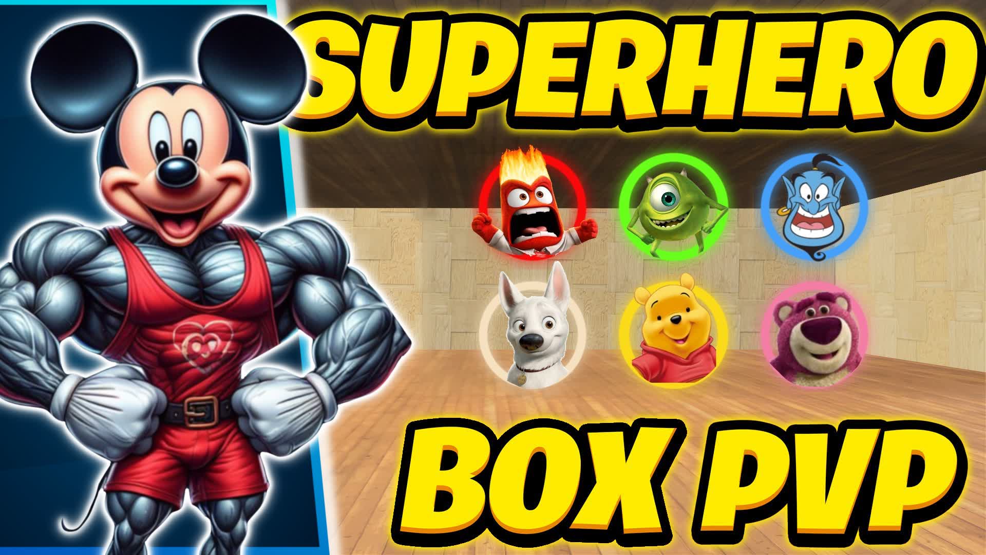 DISNEY BOX PVP 🌟 1888-1302-4324 by dblo - Fortnite Creative Map Code ...