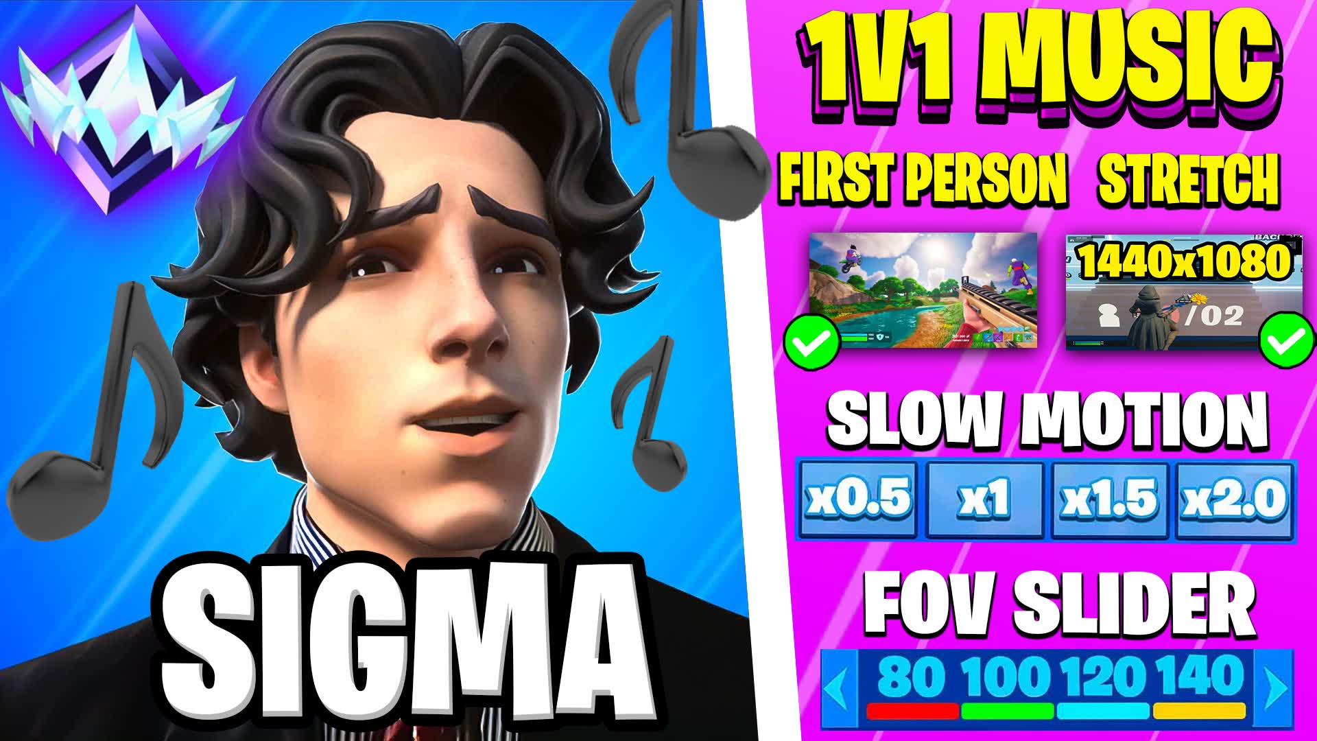 🗿SIGMA MUSIC [1V1] 6166-3316-3577 by qreezey - Fortnite Creative Map ...