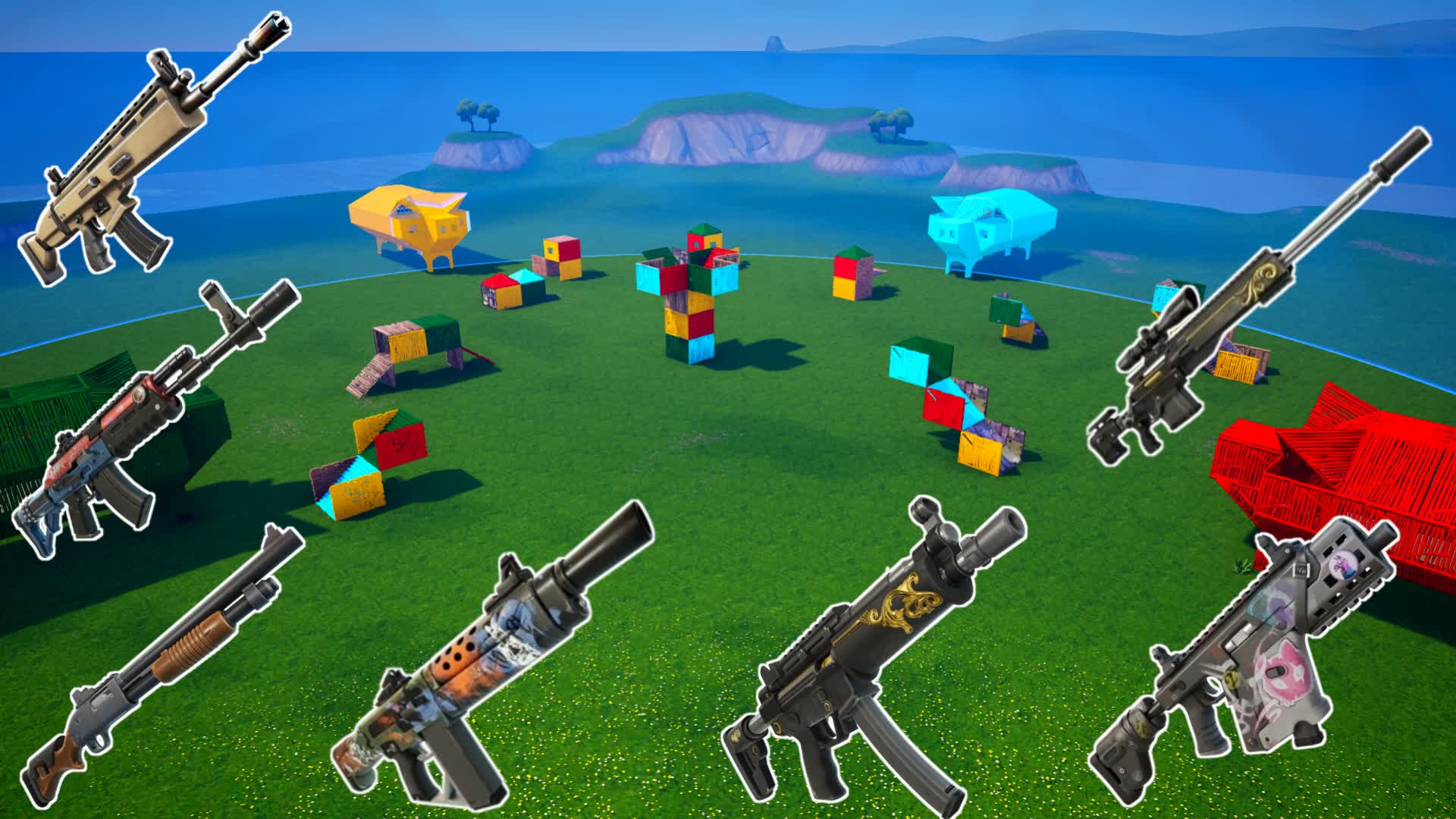 🐖PIGGY WARS 🐷 *CH5 WEAPONS* 0202-2167-3364 by d8mag - Fortnite Creative ...