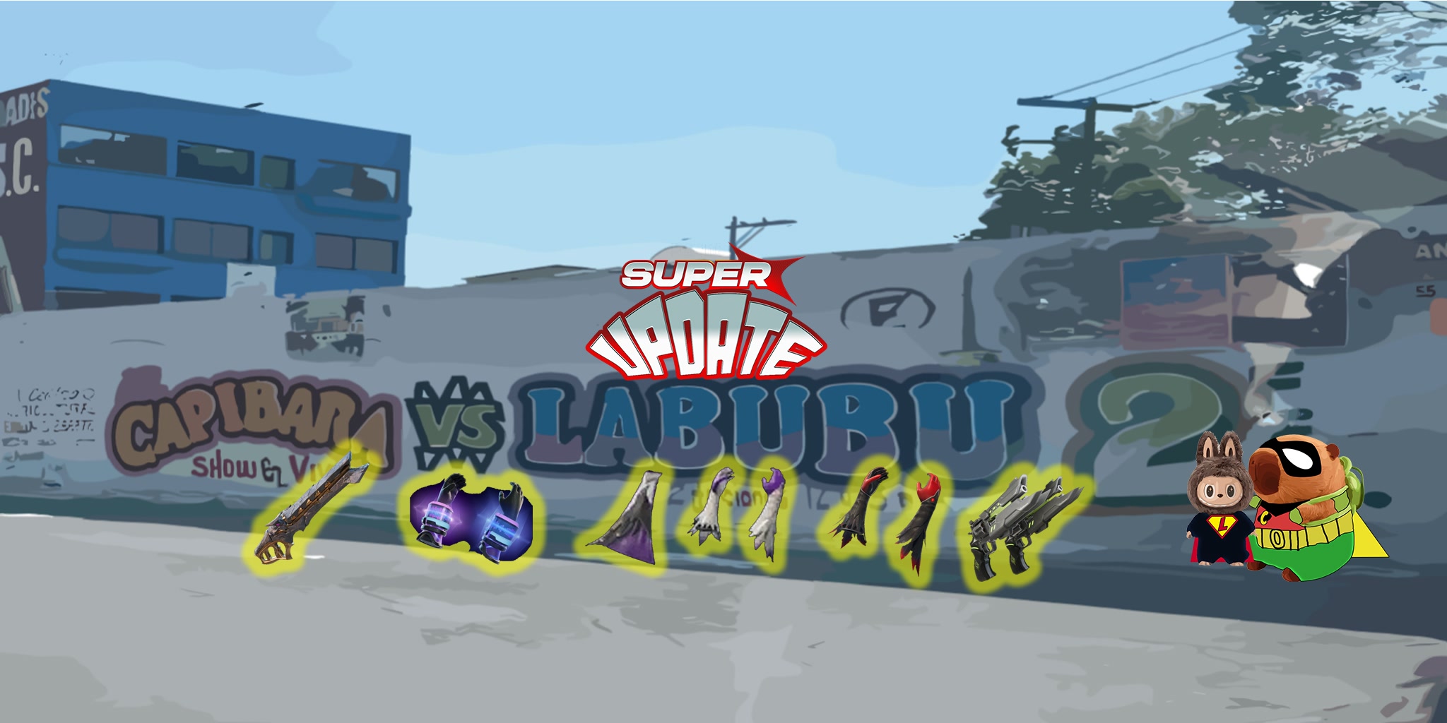 Capibara Vs Labubu 7583-7994-5249 by elpapaluchon - Fortnite Creative ...