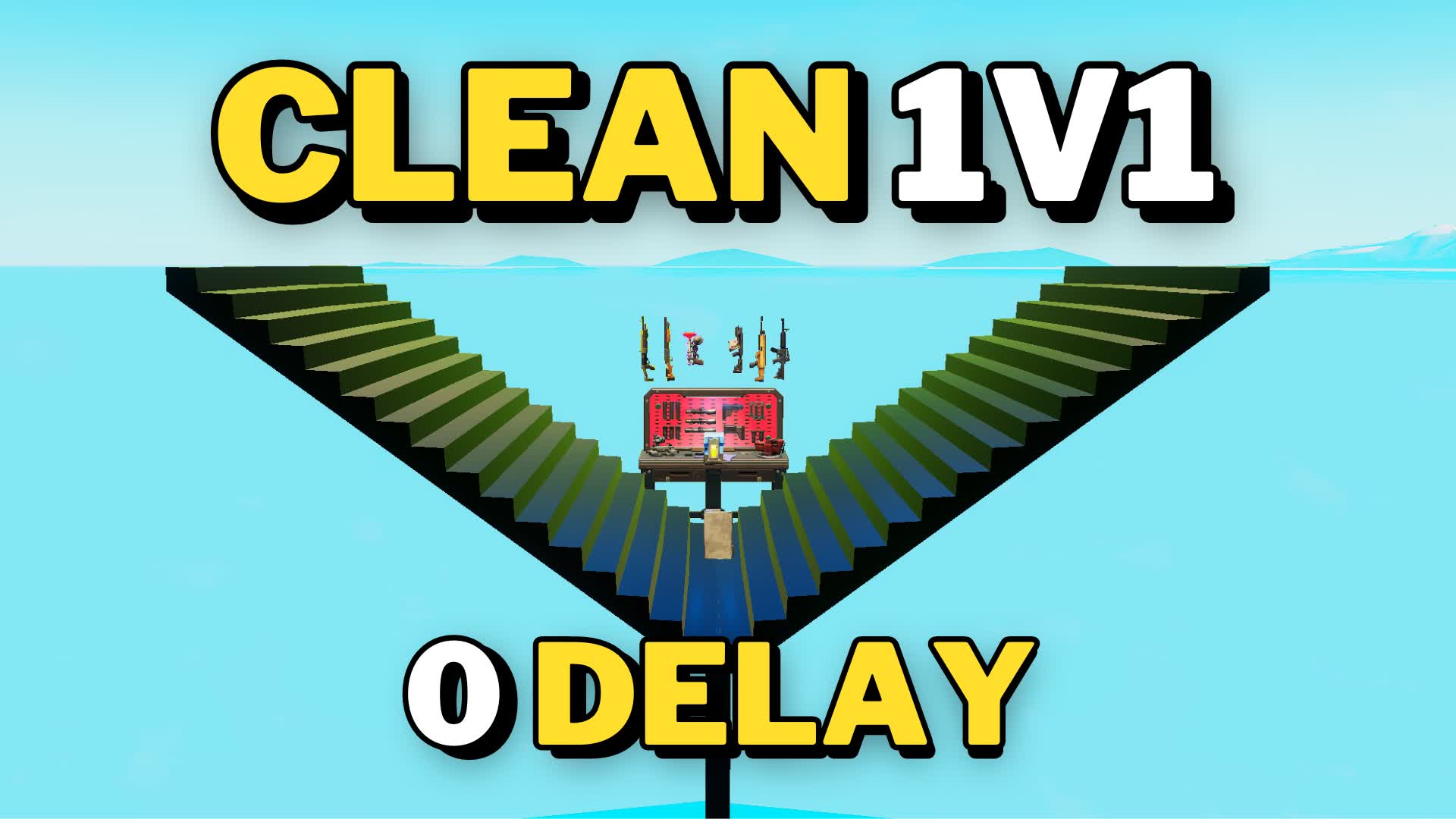 Clean 1v1 0 Delay 📝 6929-9963-7933 by alcorza - Fortnite Creative Map Code - Fortnite.GG