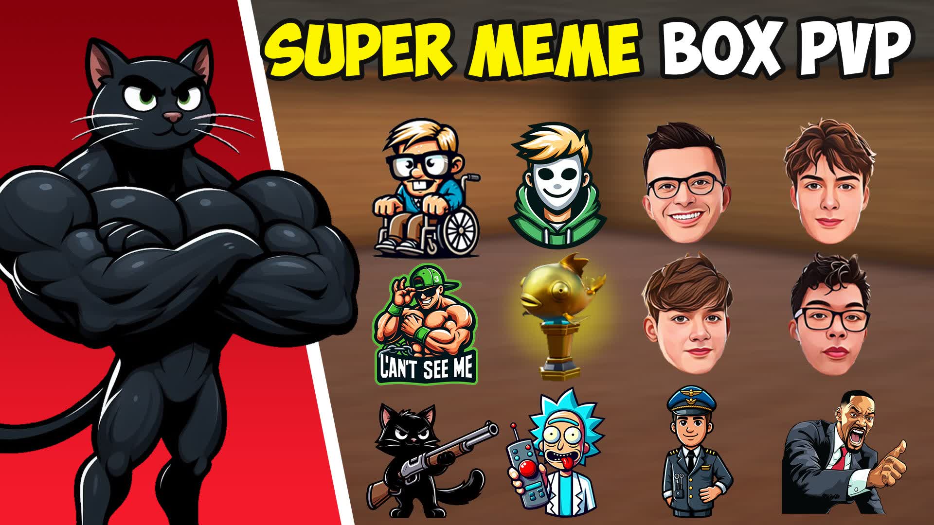 Super meme box pvp 1522-6113-9149 by back404 - Fortnite Creative Map ...