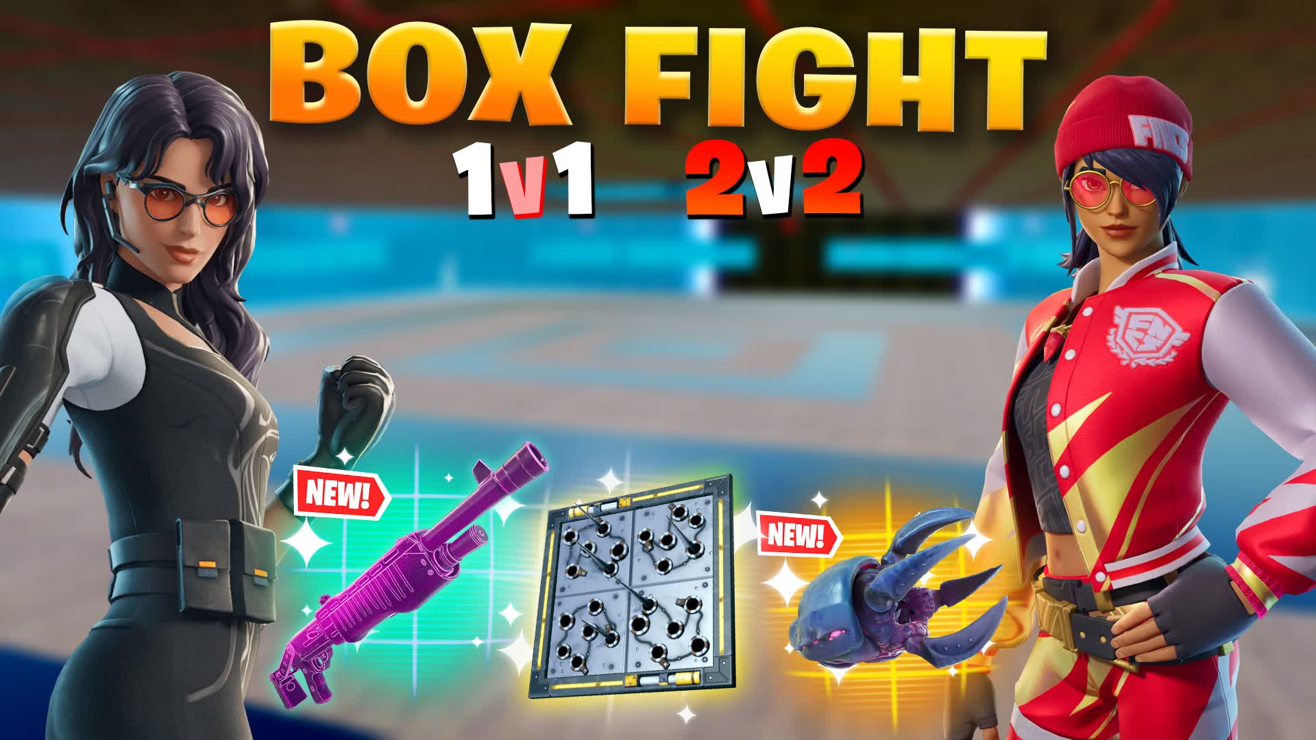 BOX FIGHTS 2V2 📦(24 PLAYERS) 9960-8990-2144 by stry - Fortnite