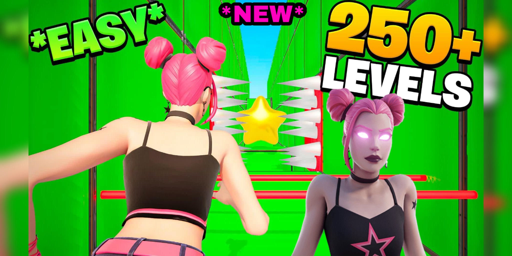 👑DEFAULT PARKOUR 250+ LEVELS⭐EASY⭐1V1 3390-8011-8538 by ratzz - Fortnite Creative Map Code ...