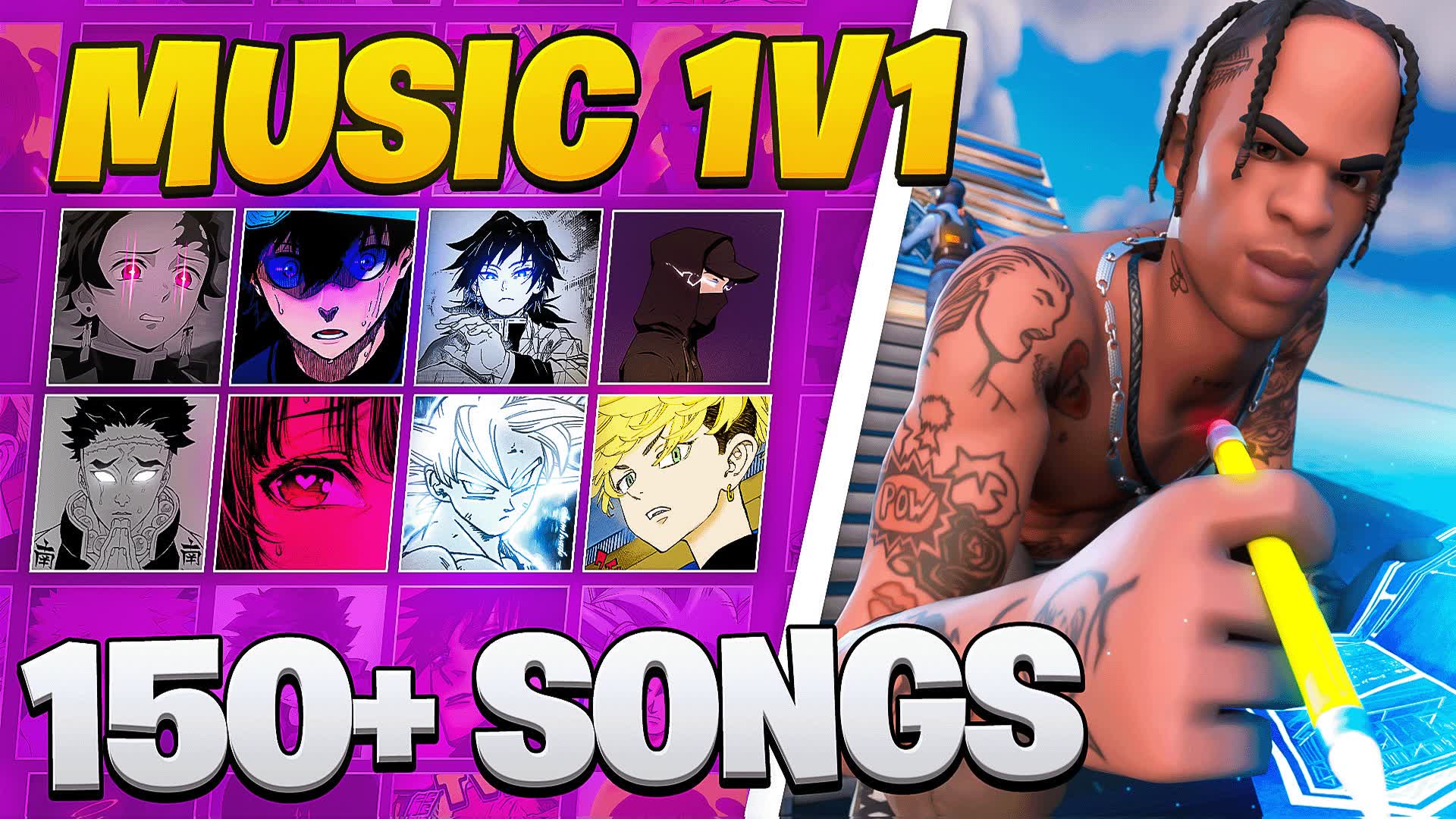 🎵 BEST MUSIC 1V1🏆 [150+ SONGS] 0608-4965-2727 by fronky - Fortnite ...